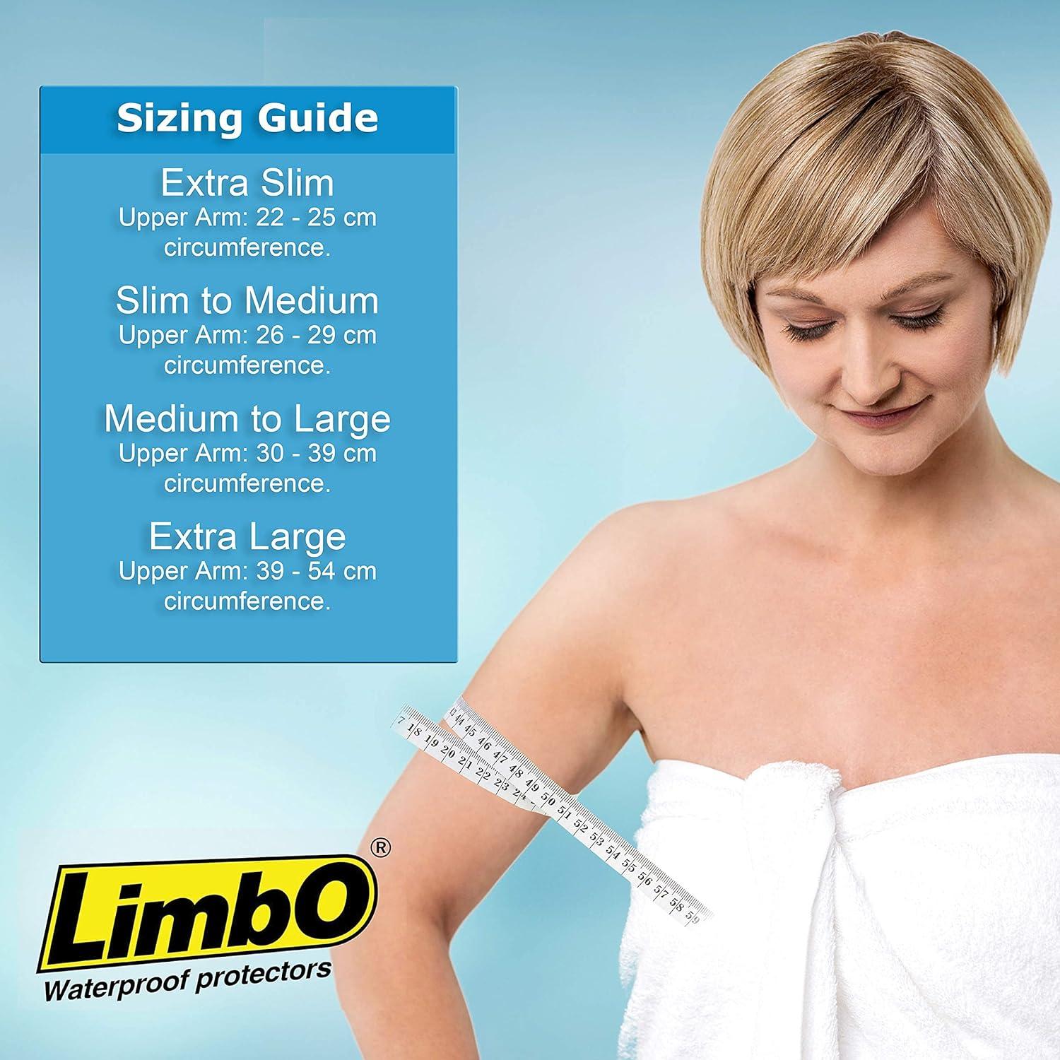 LimbO Waterproof PICC Line Cover for 22-25 cm Upper Arm - M45 Size | Buy Now with Express ...