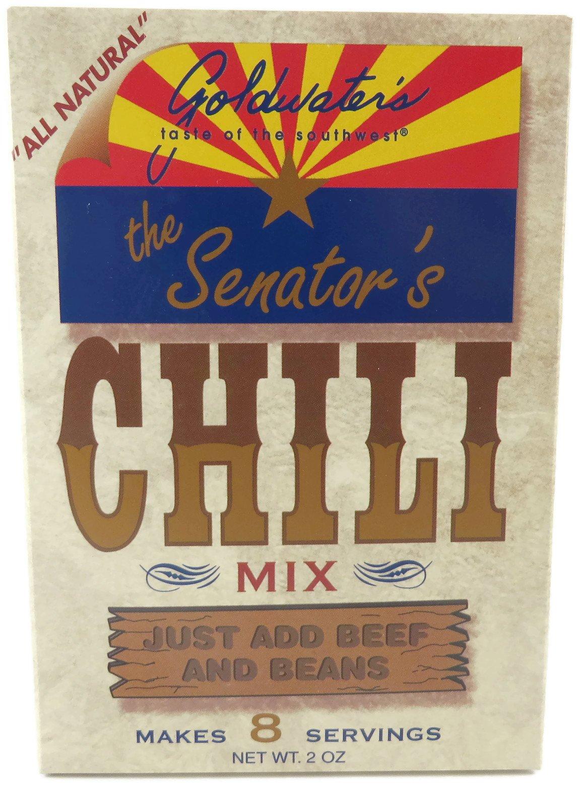 Goldwaters Foods Senators Chili Mix 2 Pack - Authentic Recipe for ...