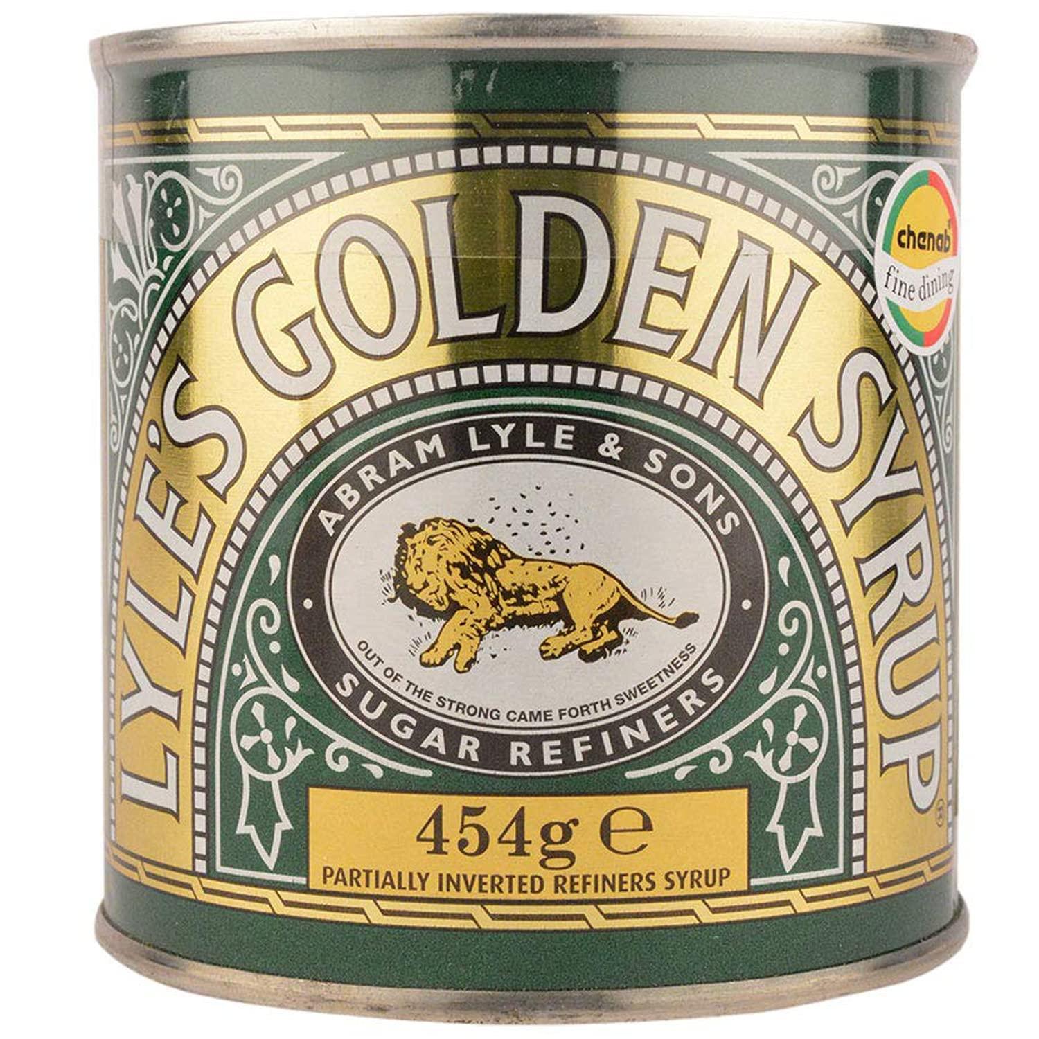 Lyle's Golden Syrup 454g - Pure and Delicious Syrup for Baking and ...