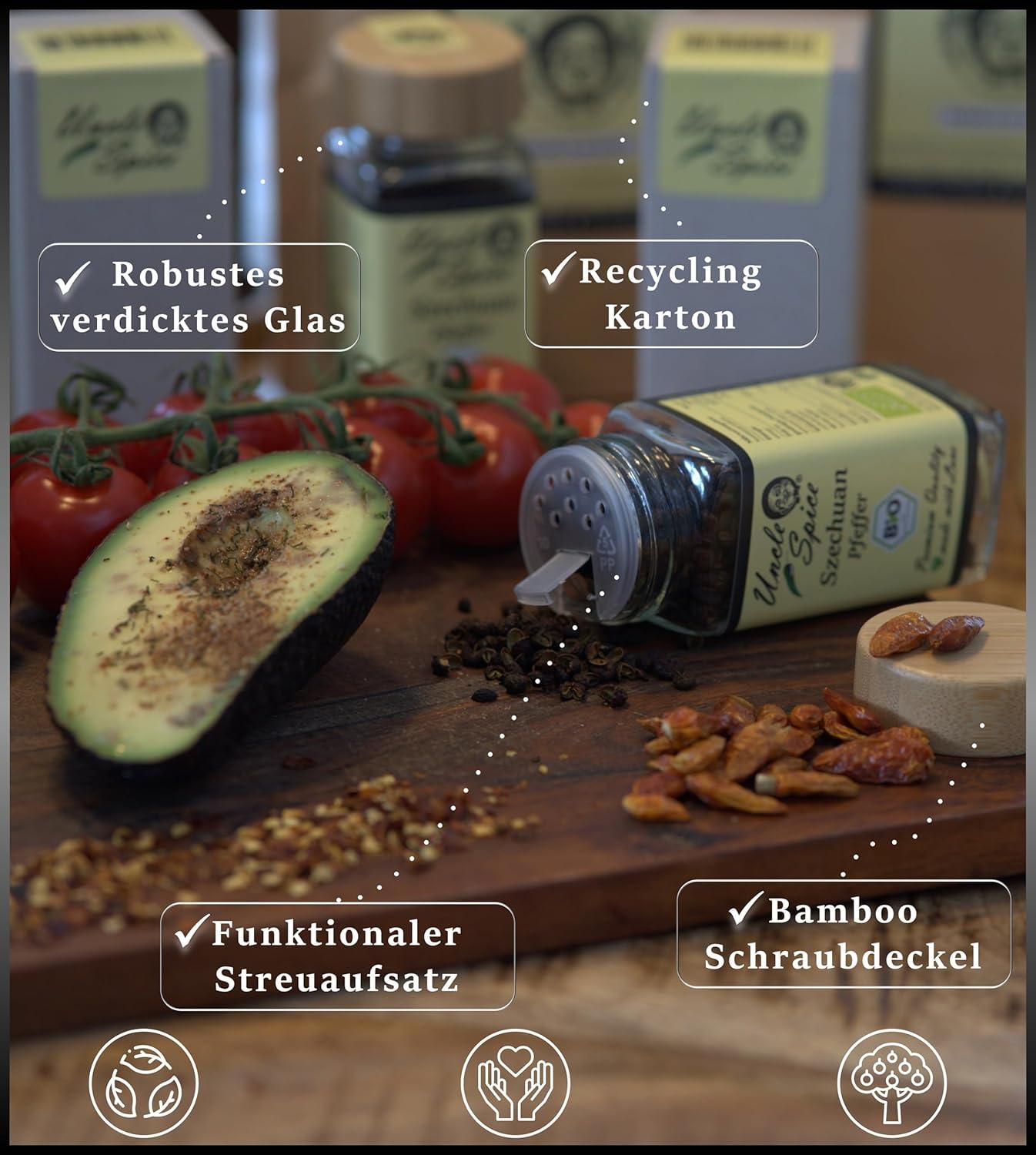 Uncle Spice Carolina Reaper Flakes - 1.5M Scoville Worlds Sharpest ...