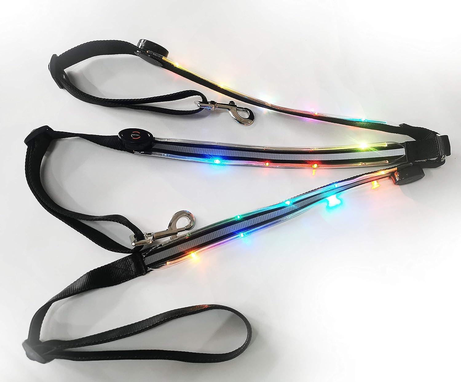 NEFTF LED Horse Breastplate Collar - High Visibility Tack for Night ...