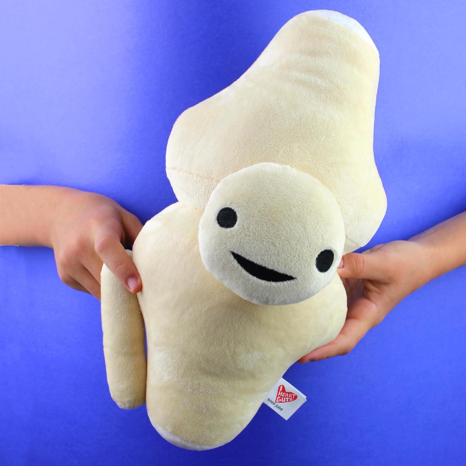 I Heart Guts Knee Joint Plush Toy - Kneed for Speed Stuffed Pillow Gift ...