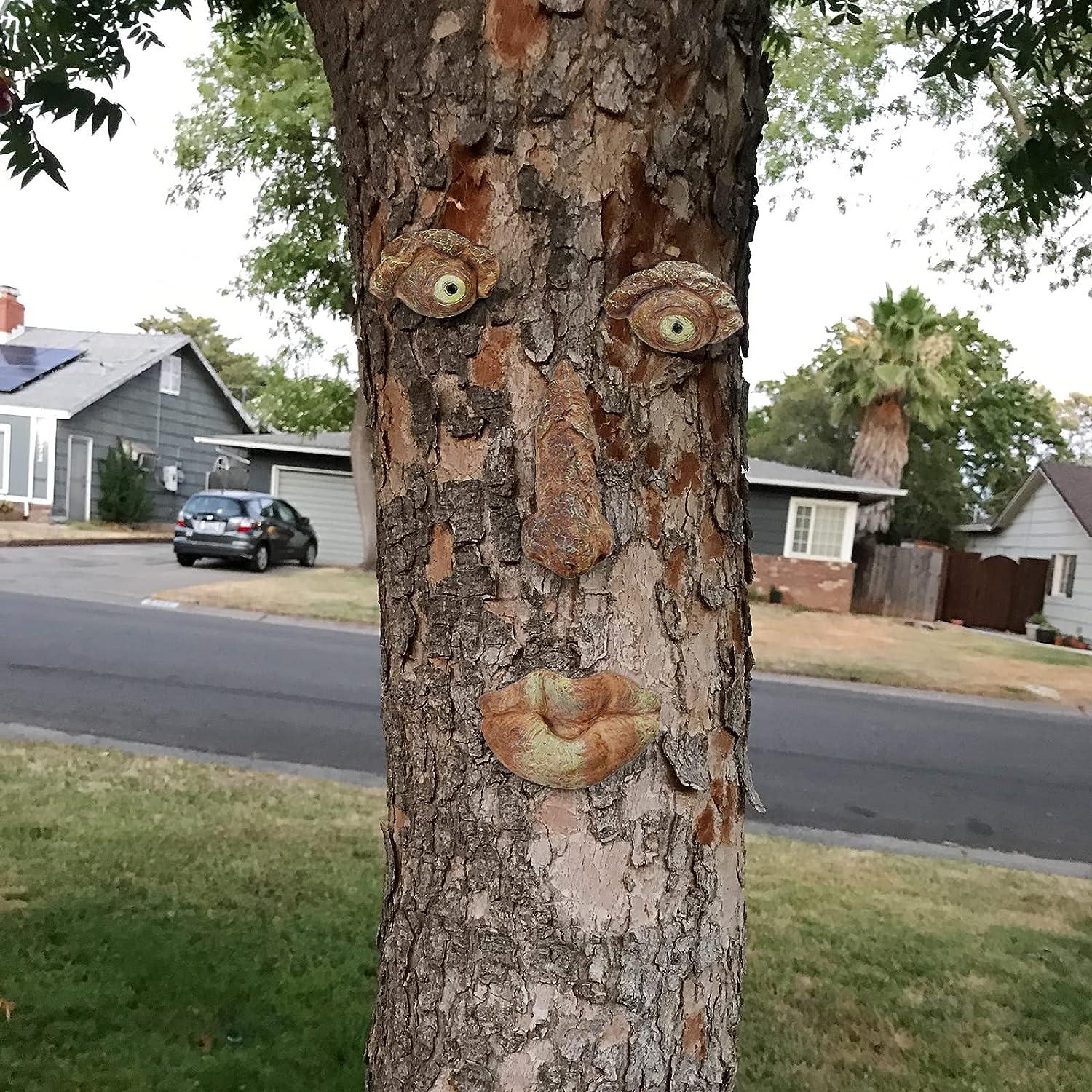 Old Man Tree Face Decoration | Bark Ghost Face Art | PureZoneA | Buy ...