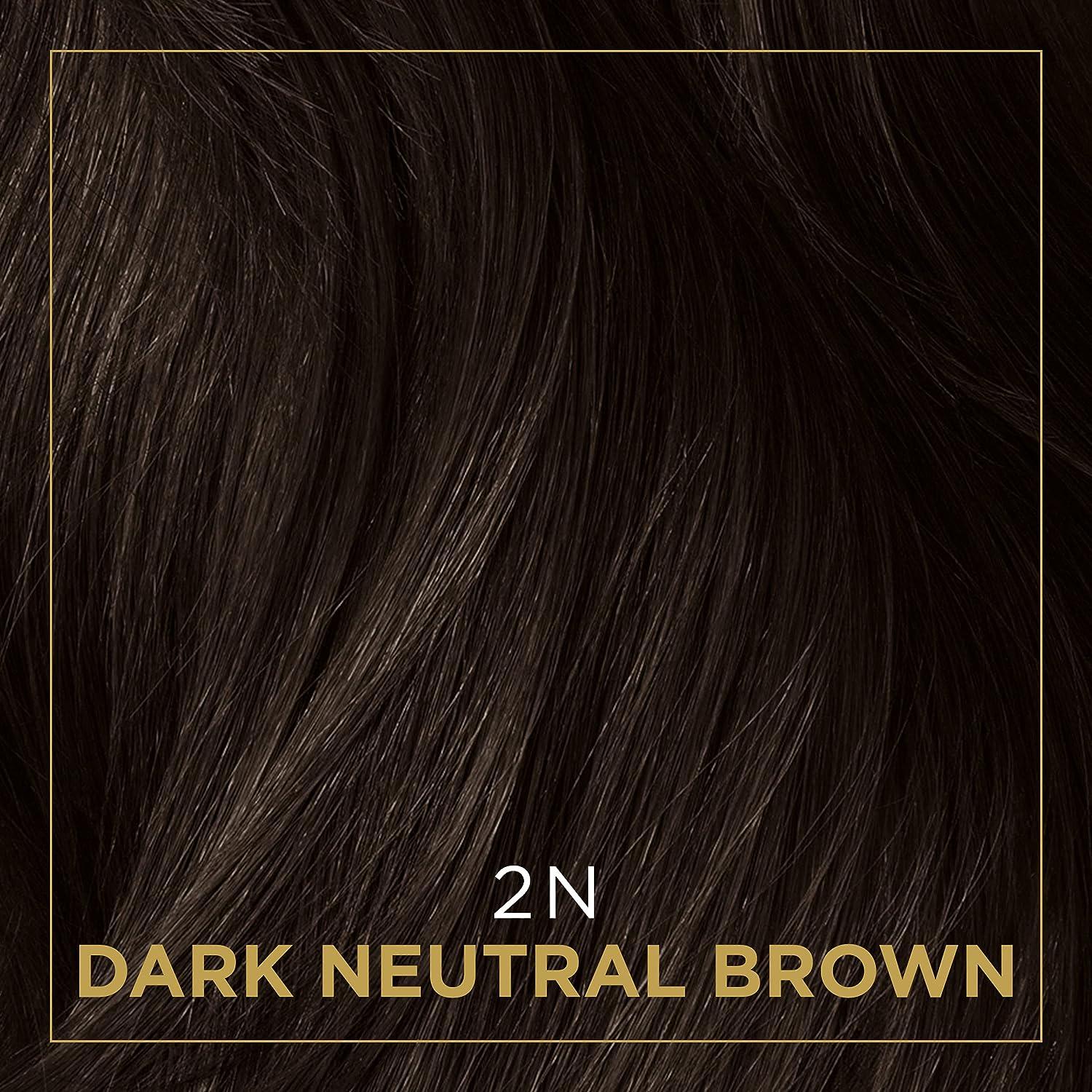 Clairol Professional 2N Dark Neutral Brown Permanent Hair Color - Long ...