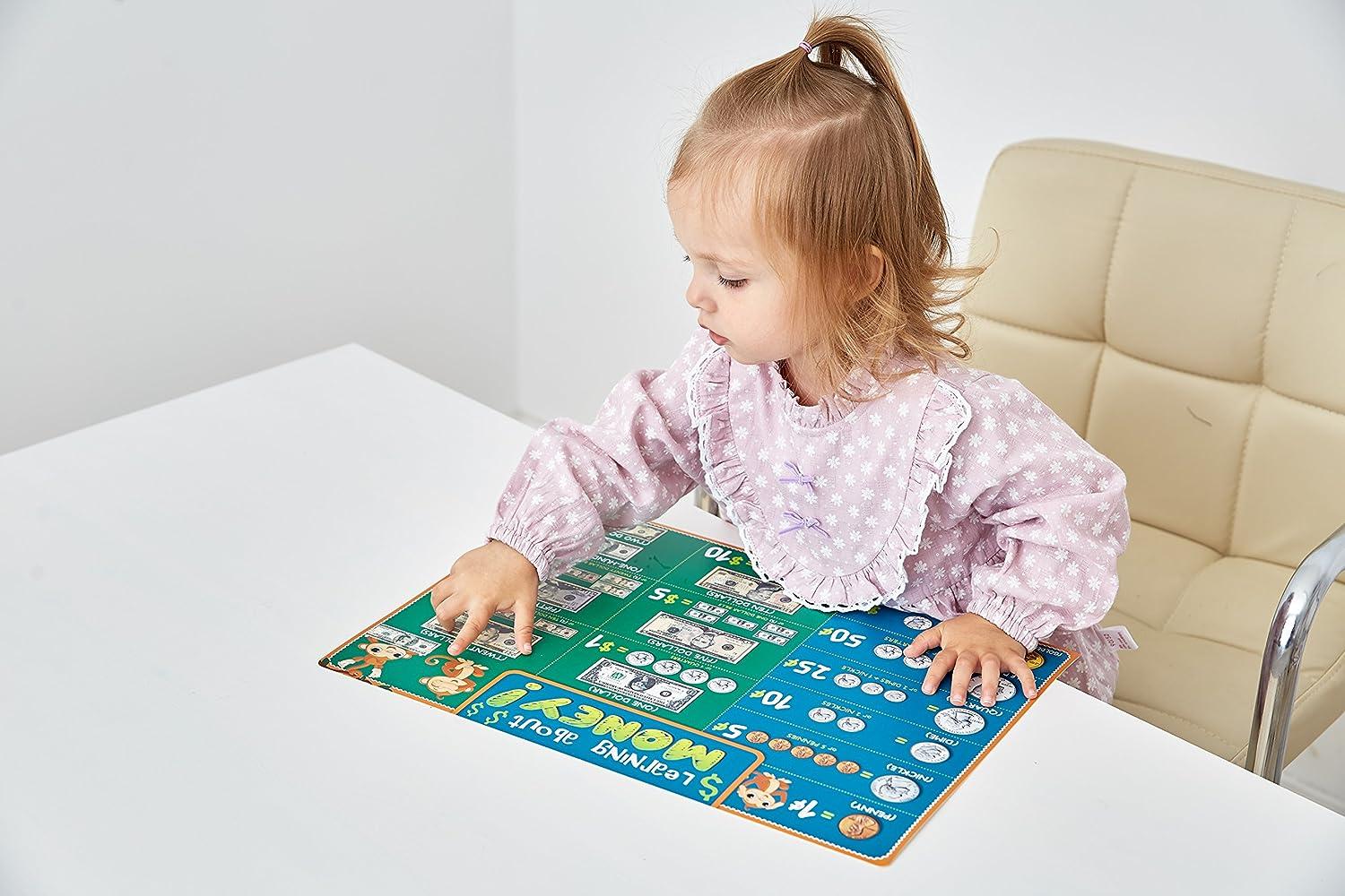UNCLE WU Learning About Money Placemats - Early Childhood Education ...