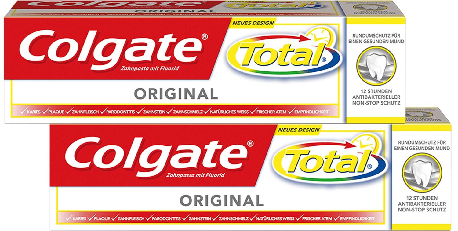 Colgate Total Original Toothpaste 3-pack (3 x 150 ml) - Buy Online ...