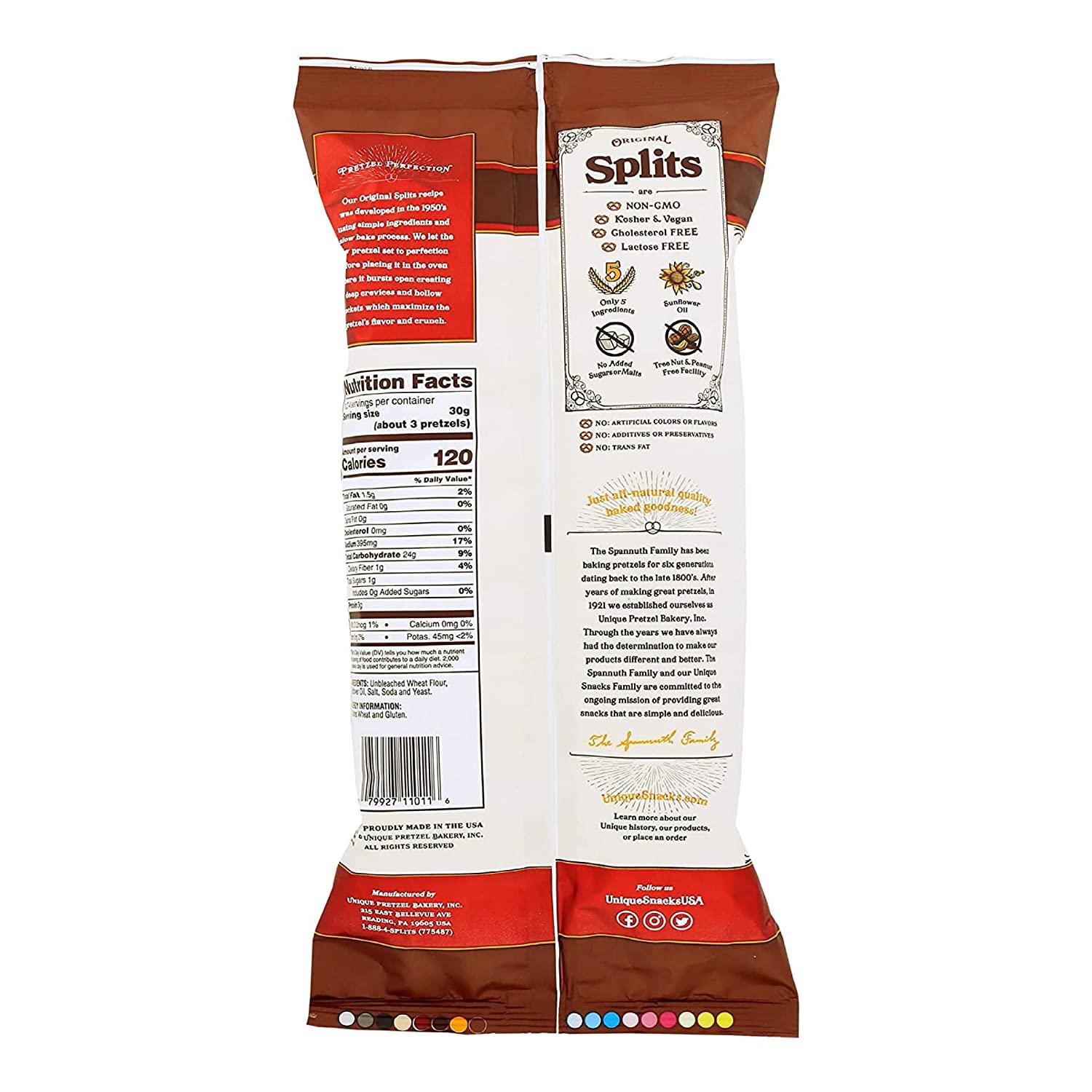 Original Splits Pretzels: Delicious Homestyle Baked Snacks - Certified ...