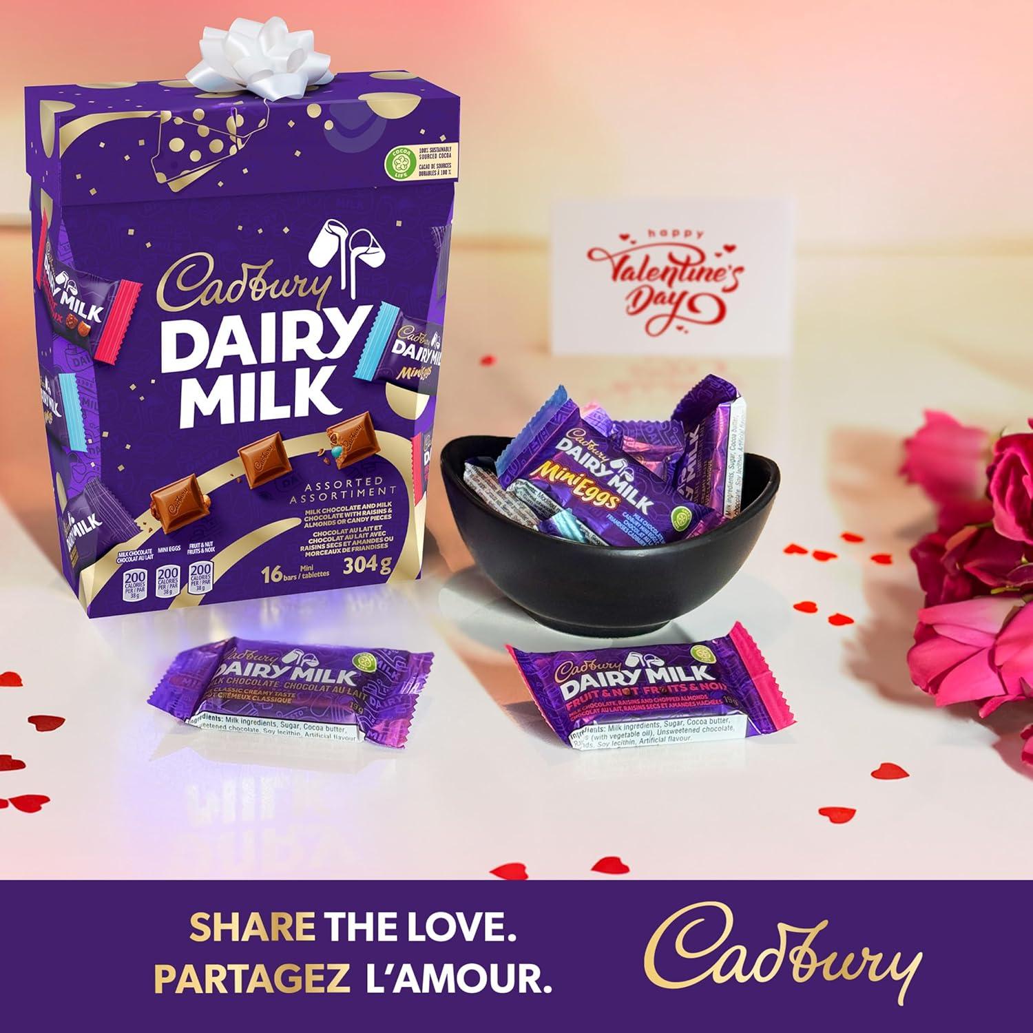 CADBURY Dairy Milk Assorted Gift Box CADBURY Dairy Milk milk chocolate ...