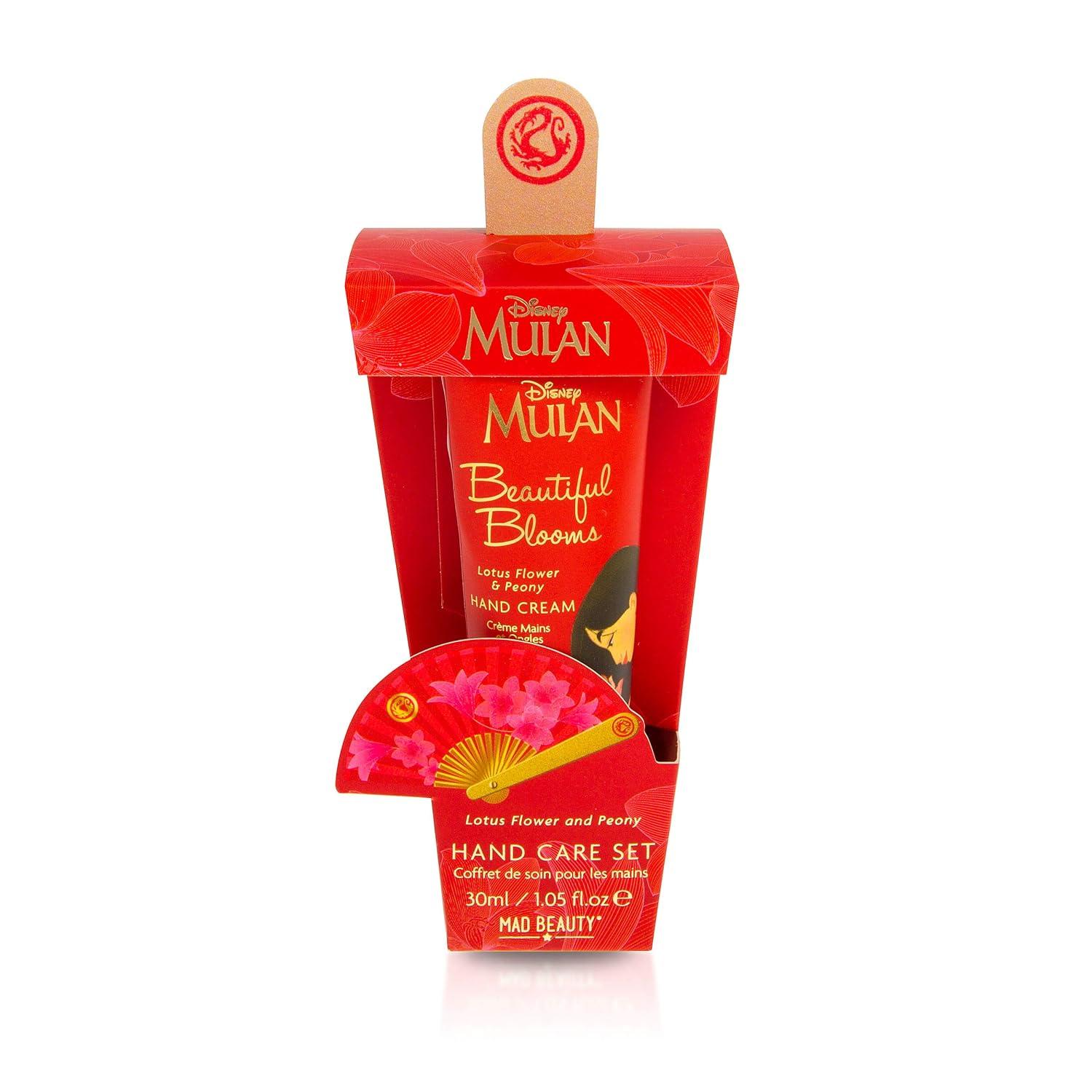 Disney Mulan Hand Care Set with Lotus Flower and Peony Hand Cream ...