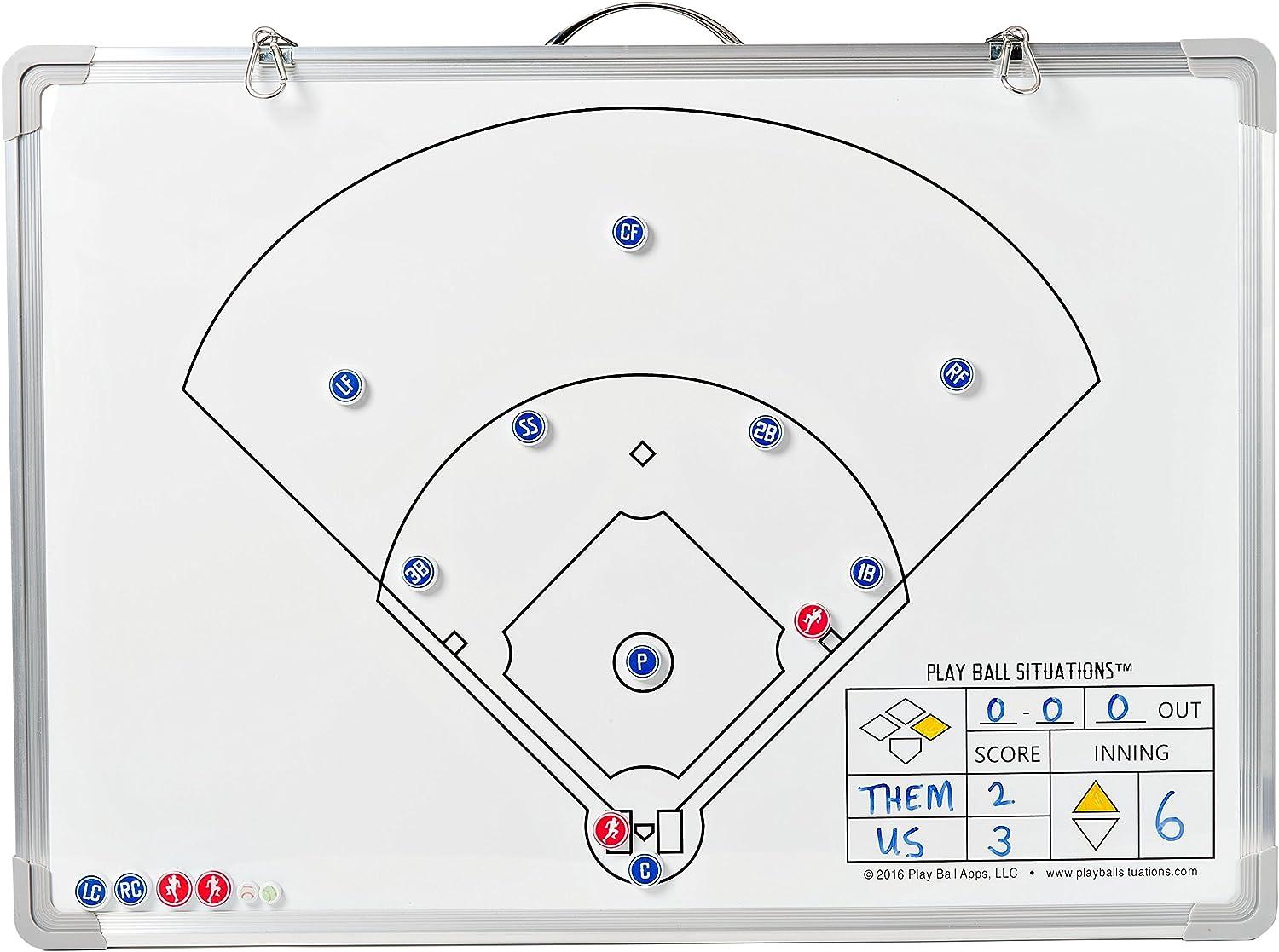 Baseball Magnets Coaches Board - Play Ball Situations Extra | Buy Now ...