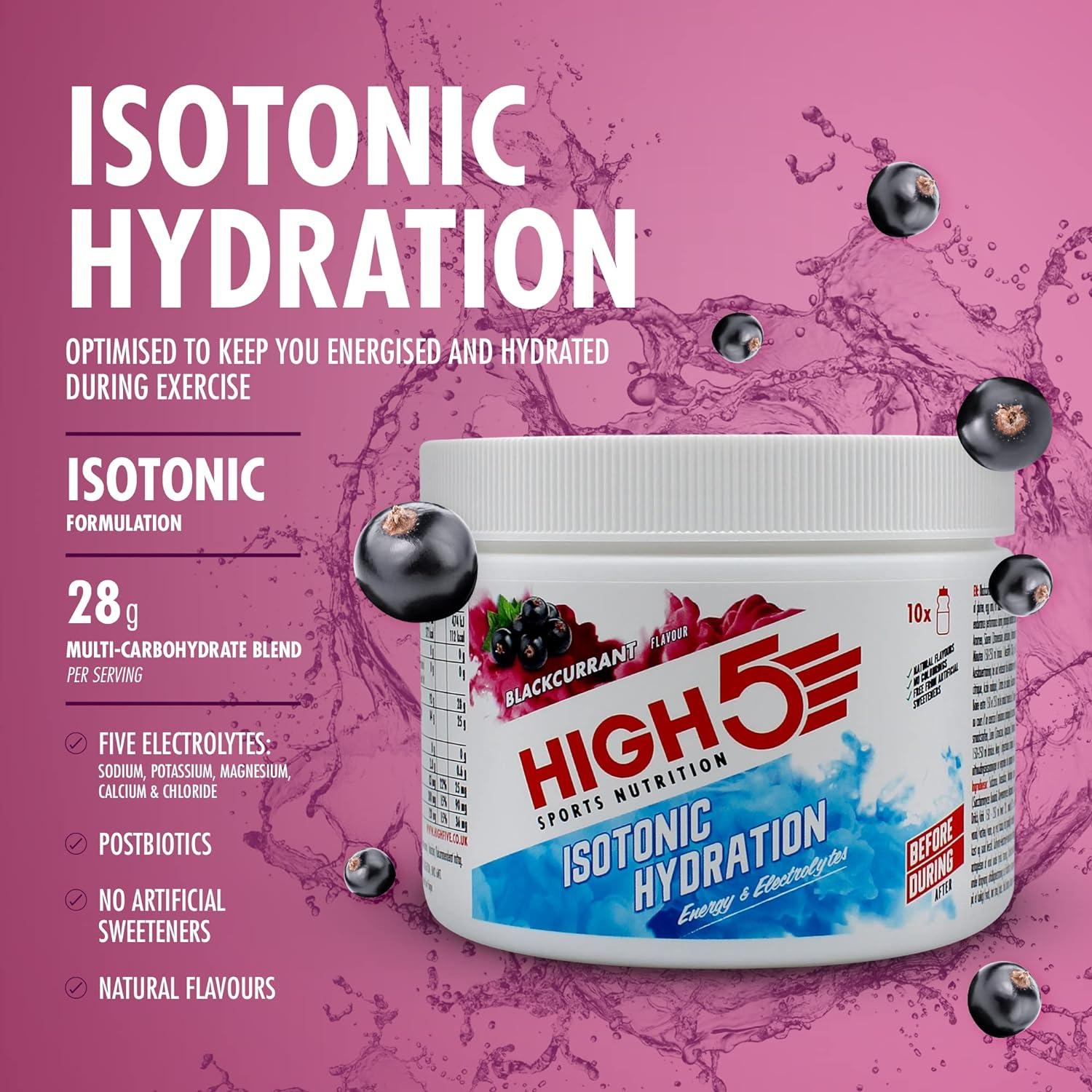 High5 Hydration Energy Drink Powder - Isotonic Electrolyte Hydration ...