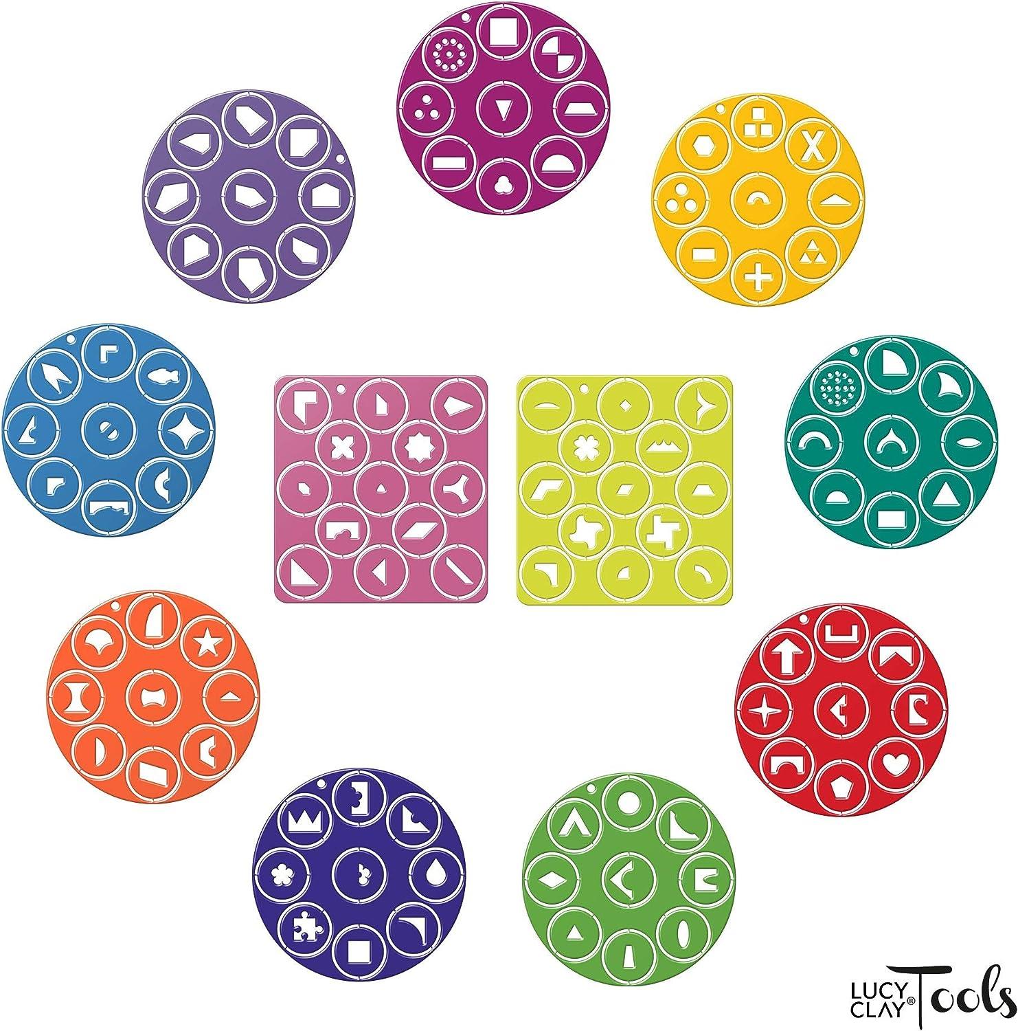 Lucy Clay LC Disk 1 for Czextruder Pottery Craft - Set of 9 Disks for ...