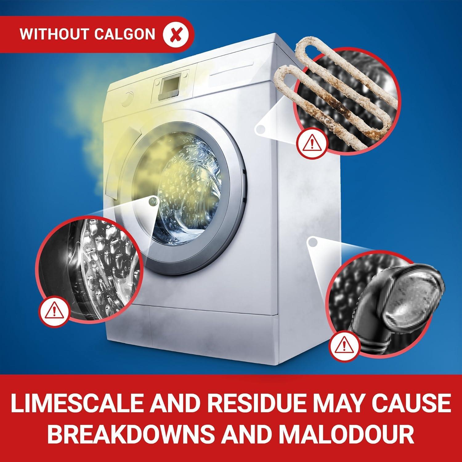Calgon 3-in-1 Power Gel 750 ml - Fragrance-Free Laundry Detergent for ...