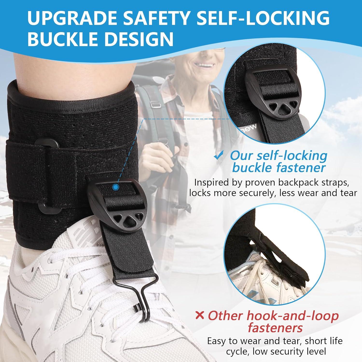 Joingood Footy Orthosis for Walking with Shoes | Adjustable AFO Foot ...