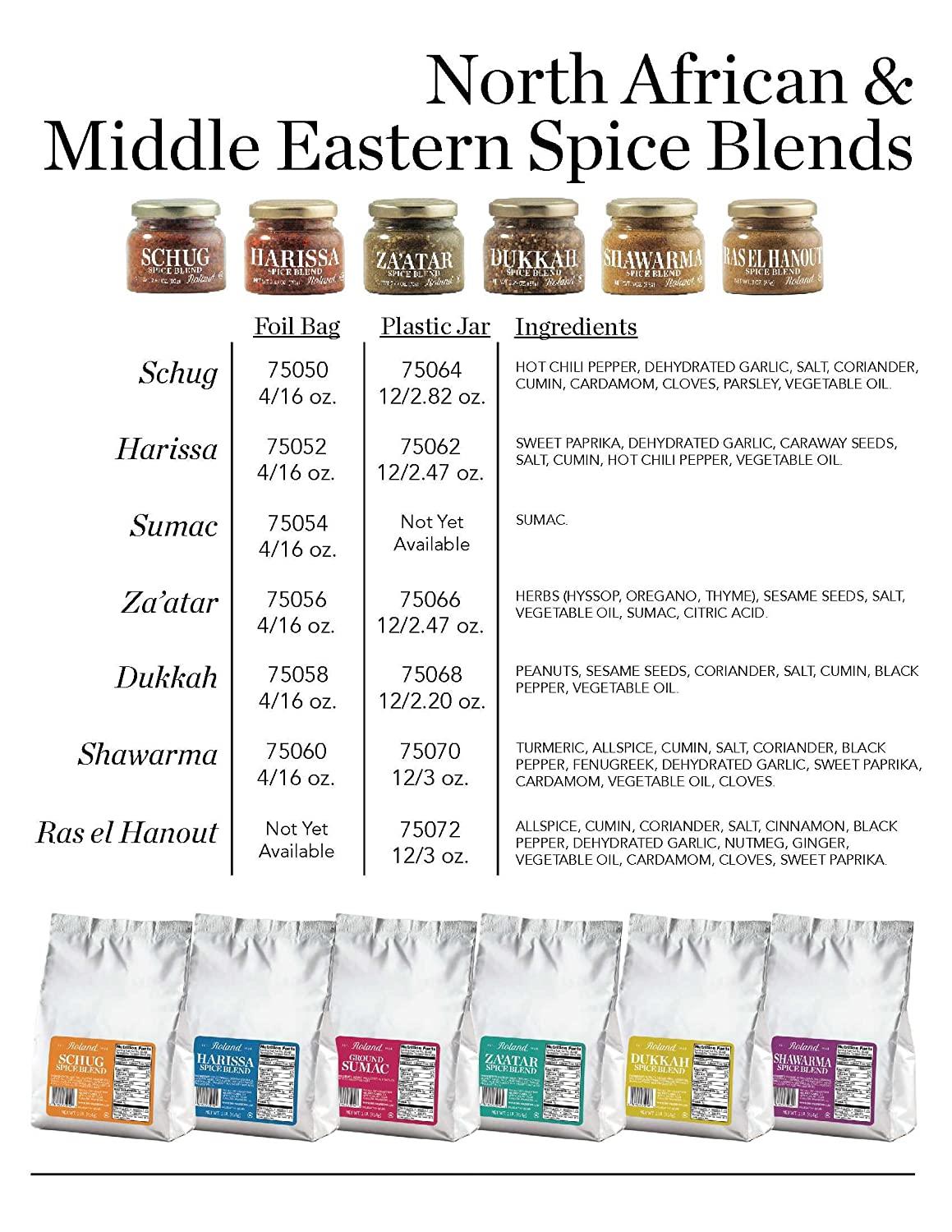 Roland Foods Harissa Spice Blend - Specialty Imported Food - 2.47-Ounce ...