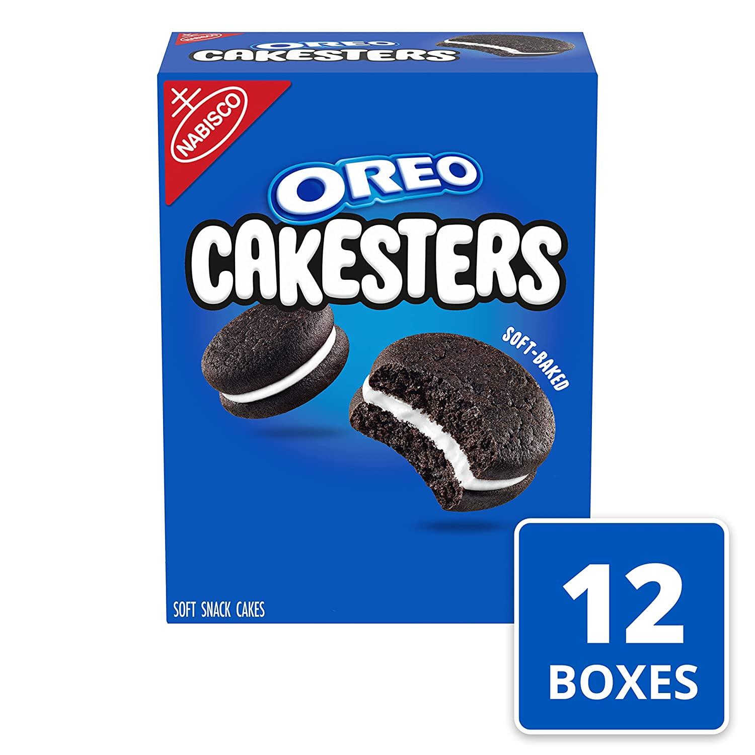 OREO Cakesters Soft Snack Cakes - 60 Individually Wrapped Packs