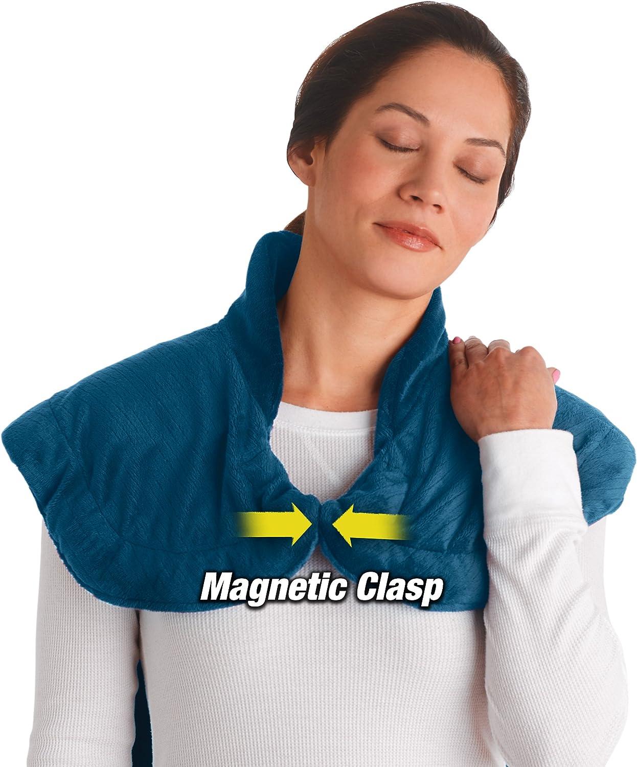 Ontel Thermapulse Relief Wrap Extra Long Heat Wrap Blue - Soothing Heat ...