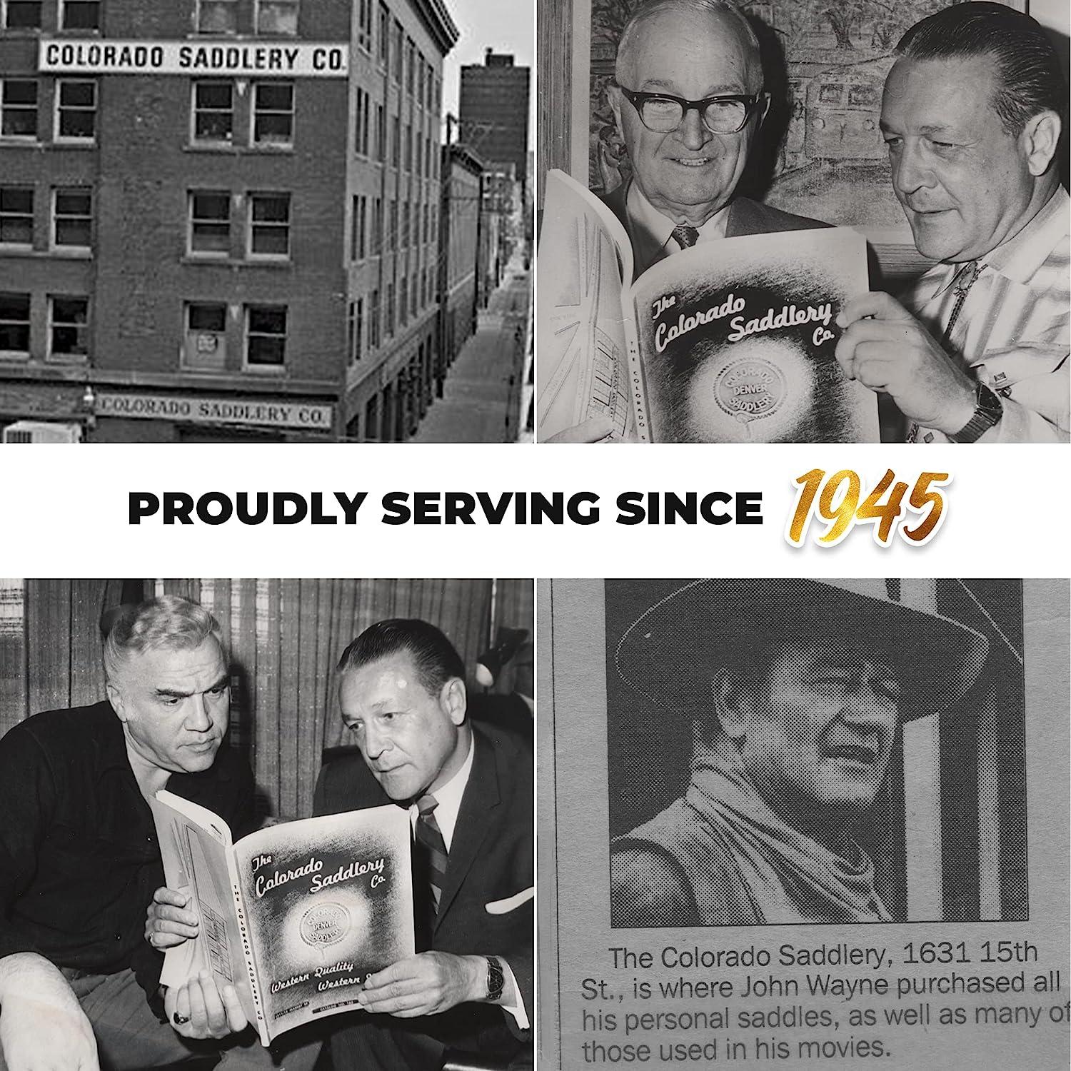 Colorado Saddlery Men's Night Hawk Spurs - Premium Western Spurs for ...