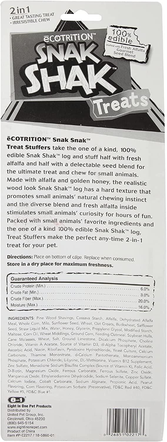 Ecotrition Snak Shak Treat Stuffer for Rabbits, Guinea Pigs, and ...
