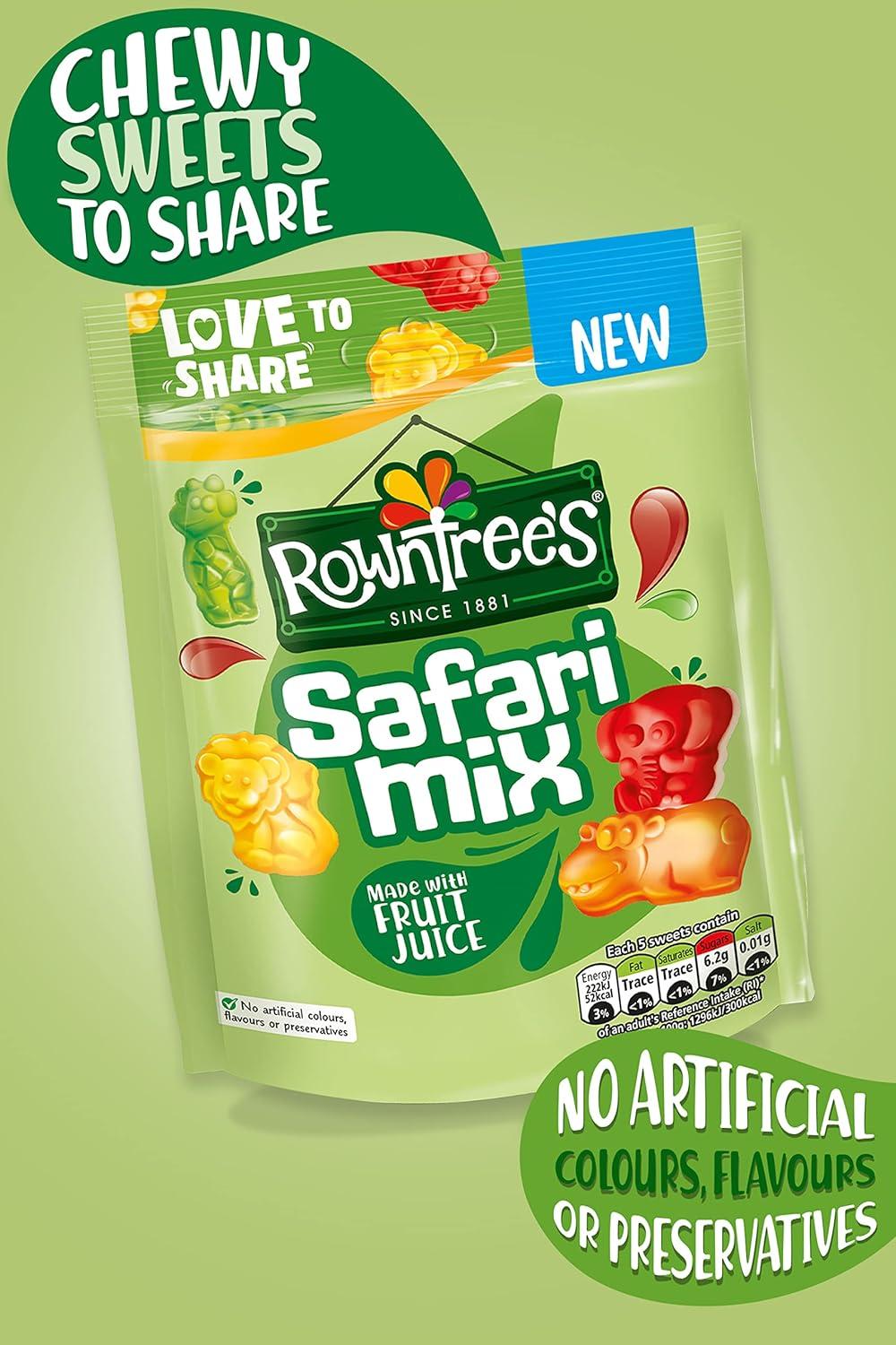 Nestl Rowntree s Safari Mix Sweets Sharing Bag 115g | Buy Now with ...