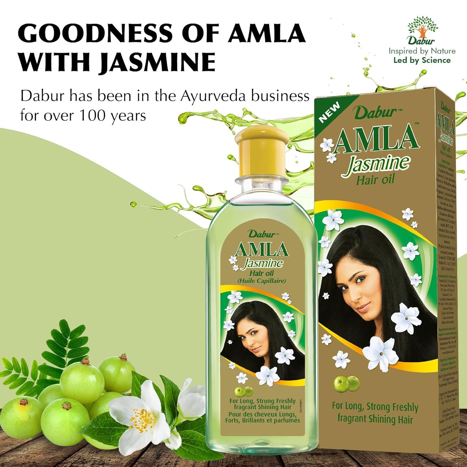 Dabur Amla Hair Oil with Jasmine - 200 ML | Nourishing Hair Care for ...