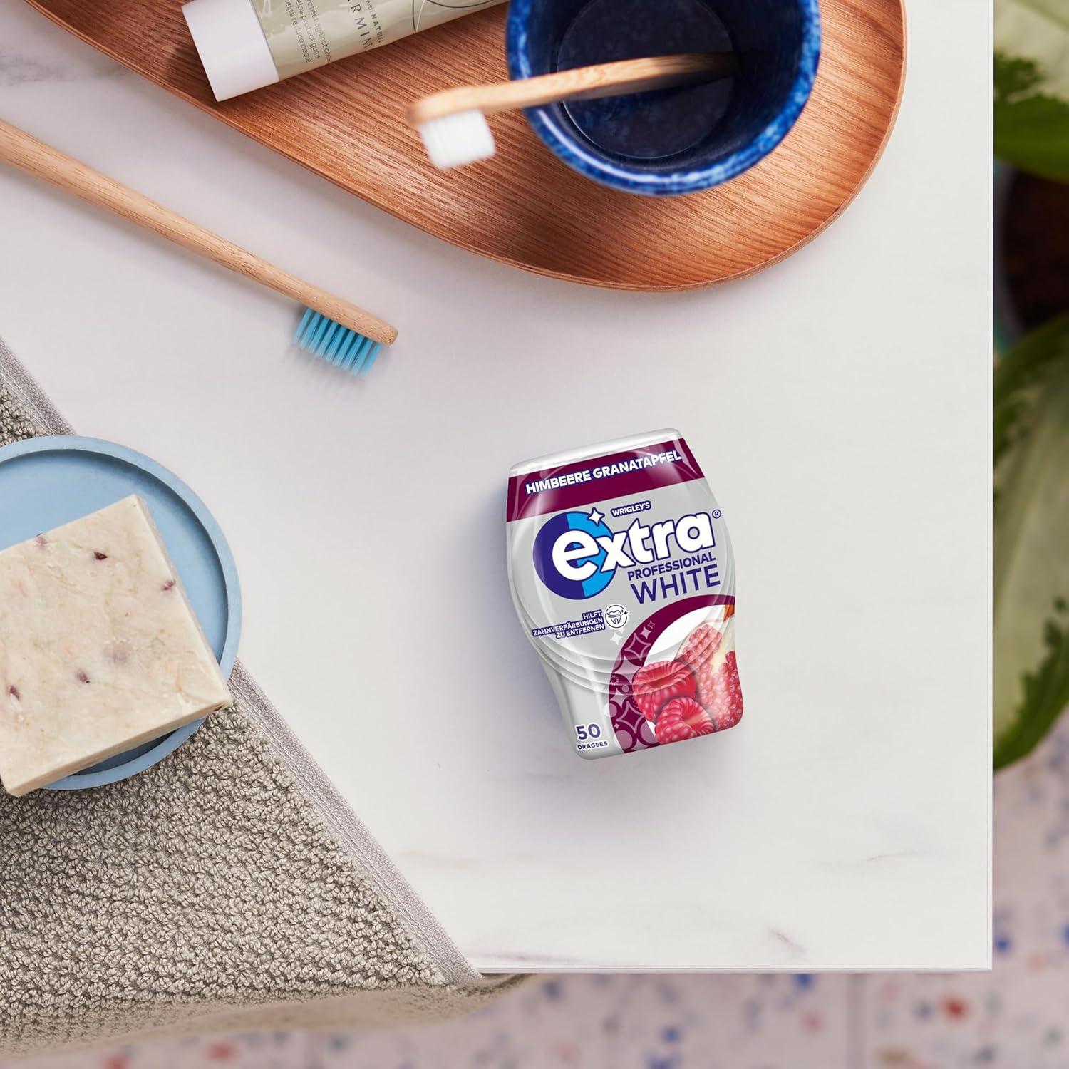 Buy Extra Professional White Chewing Gum - Raspberry Pomegranate Flavor ...