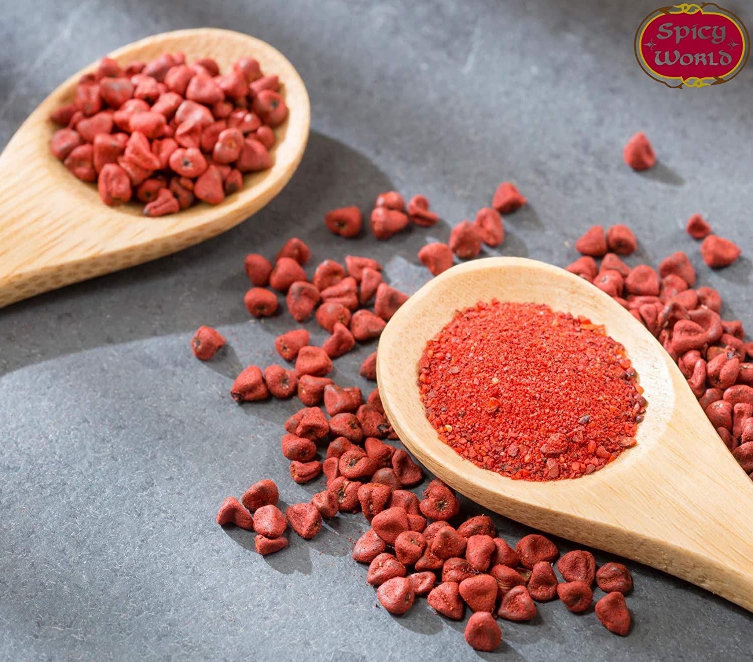 Spicy World Annatto Powder 7 Oz Bag - Ground Achiote Seed Powder 7 ...