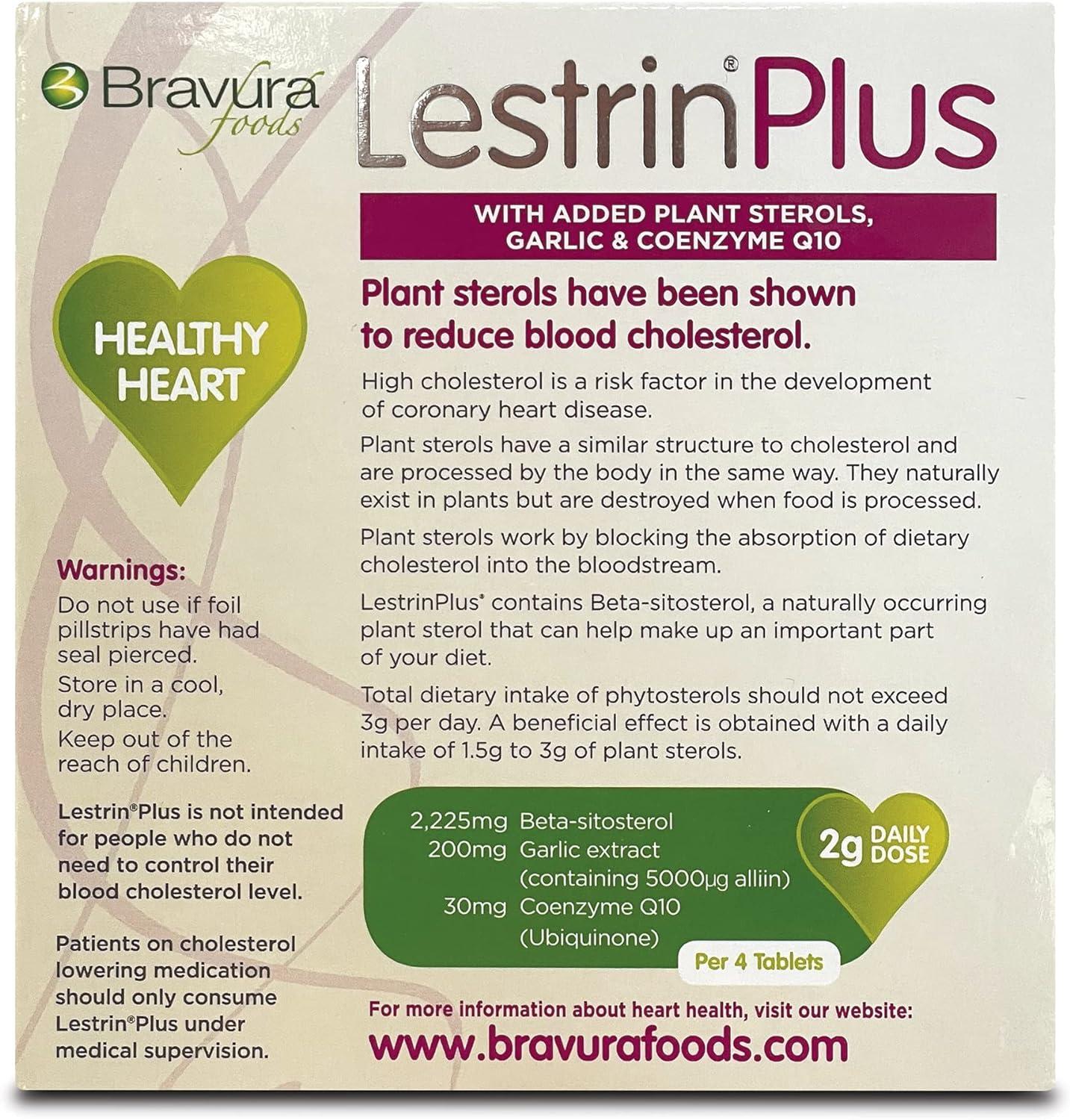 Lestrin Plus 60 Tablets - Vanilla Flavour Food Supplement with Plant ...