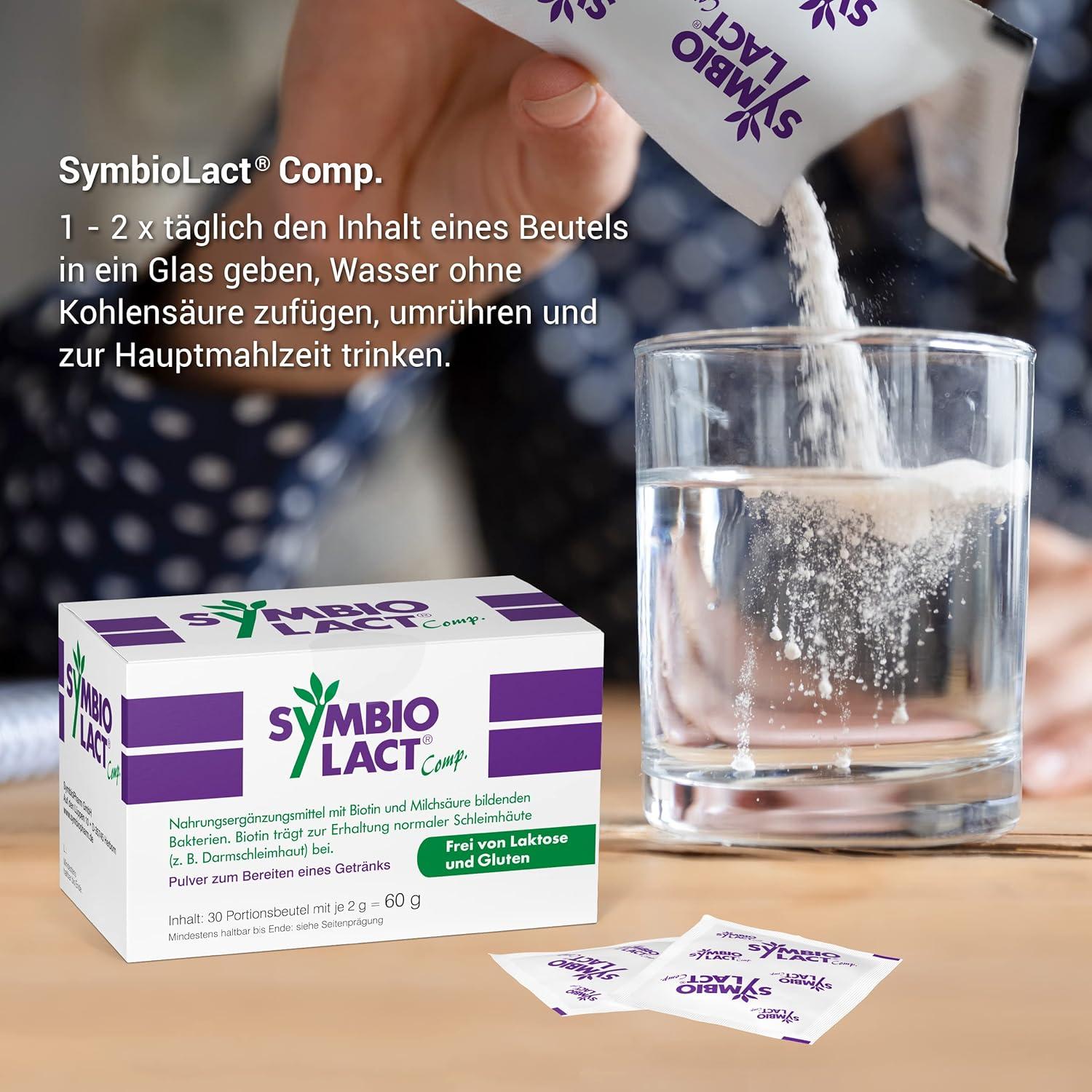 Symbiolact Comp. Probiotic Powder - 30 Bags for Intestinal Health ...