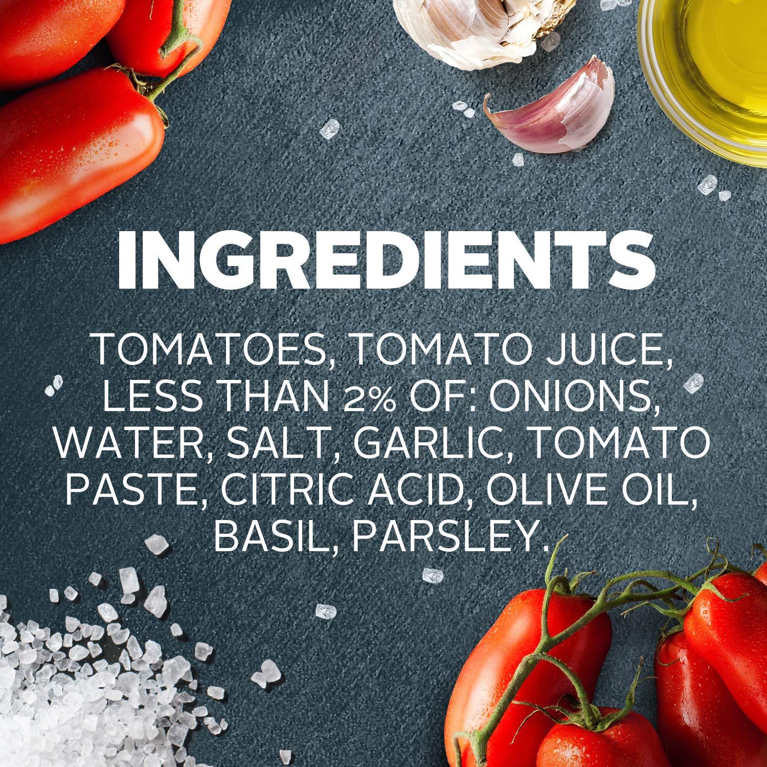 Hunt's San Marzano Style Whole Tomatoes with Garlic, Olive Oil & Basil ...