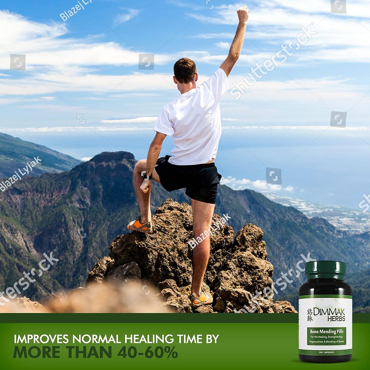 Dimmak Herbs Bone Mending Pills - Chinese Medicine Supplement for Bone ...