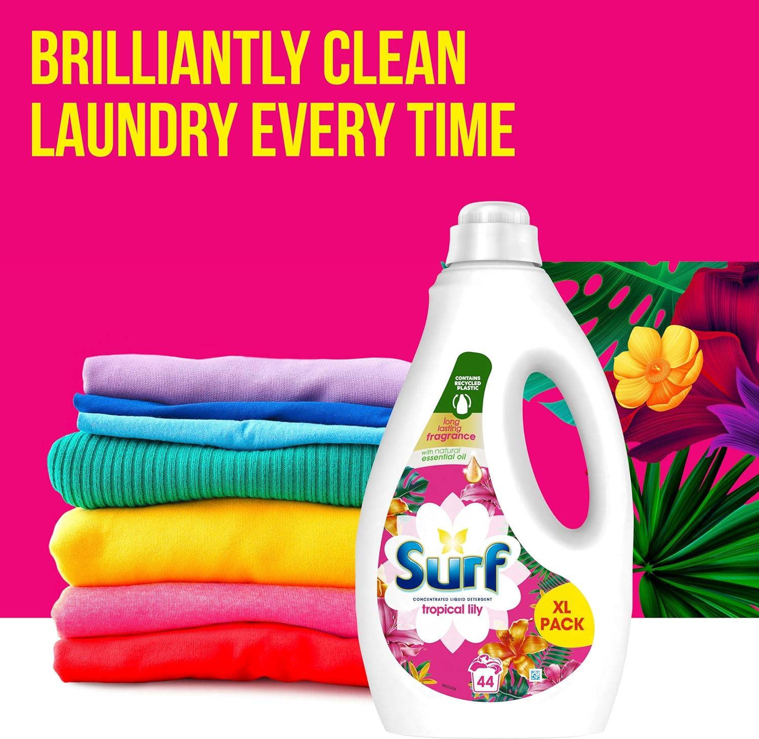 Surf Tropical Lily Concentrated Liquid Laundry Detergent infused with ...