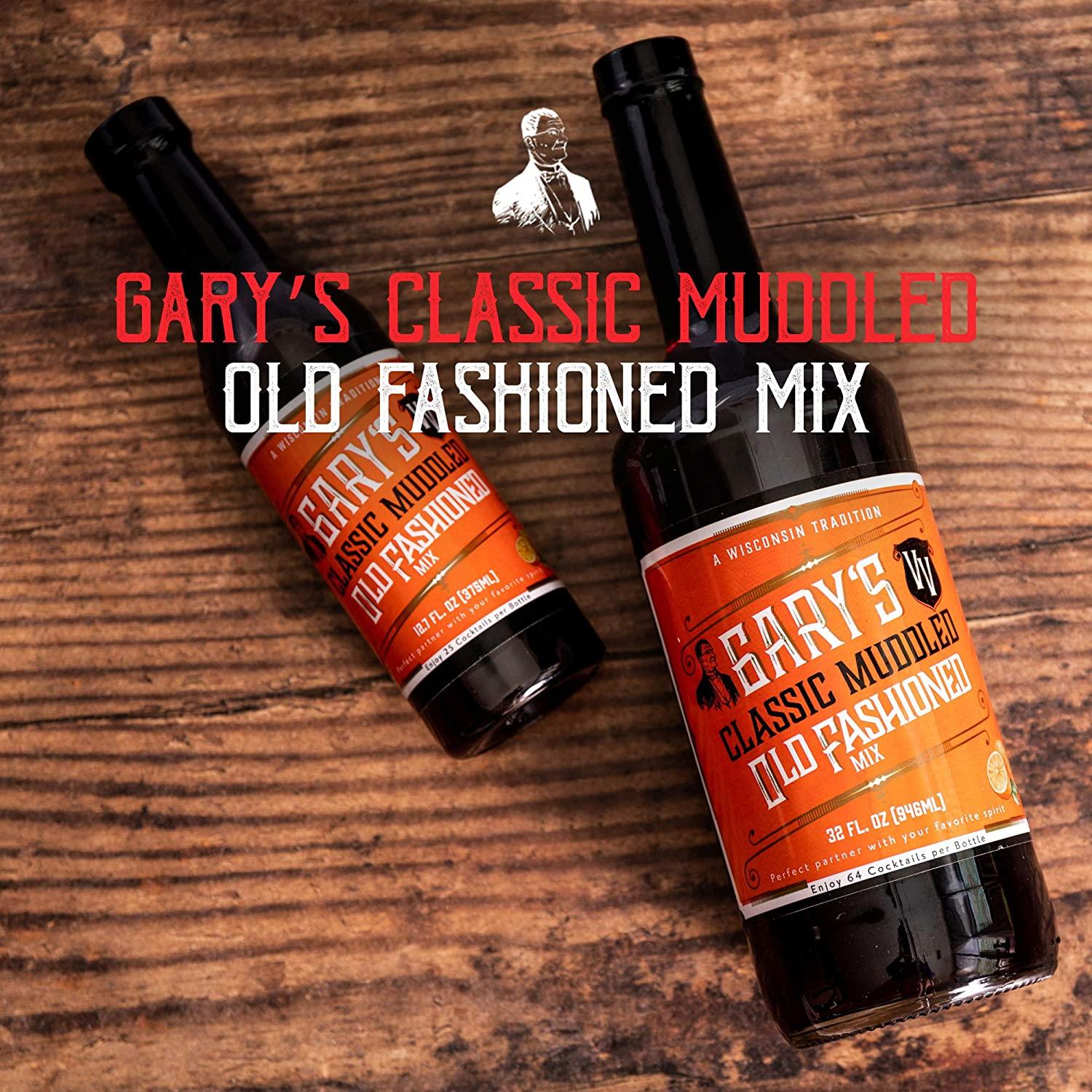 Gary's Classic Muddled Old Fashioned Mix Premium Non Alcoholic Cocktail ...