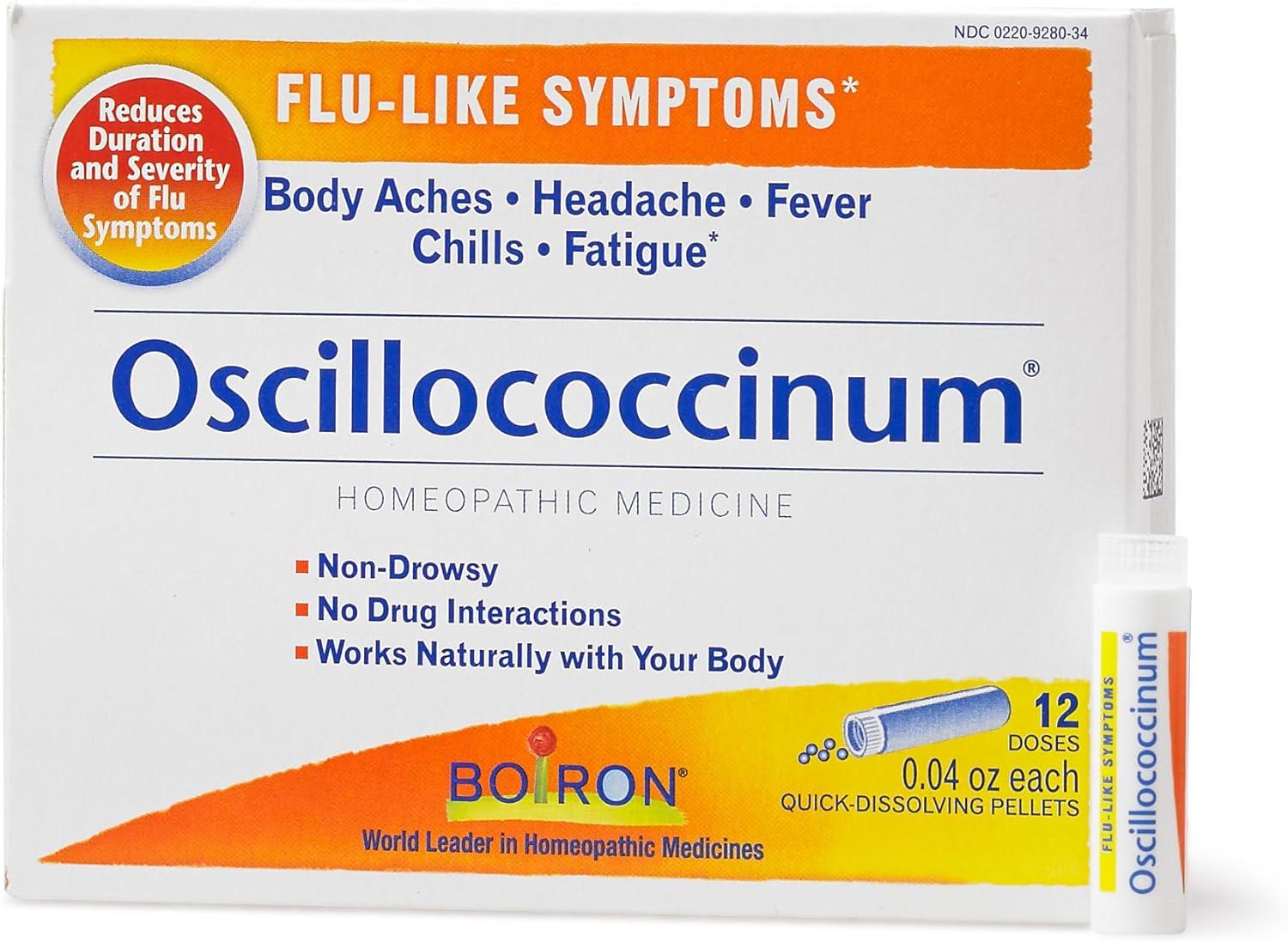 Boiron Oscillococcinum Natural Flu Relief - 12 Doses per Pack | Buy Now ...