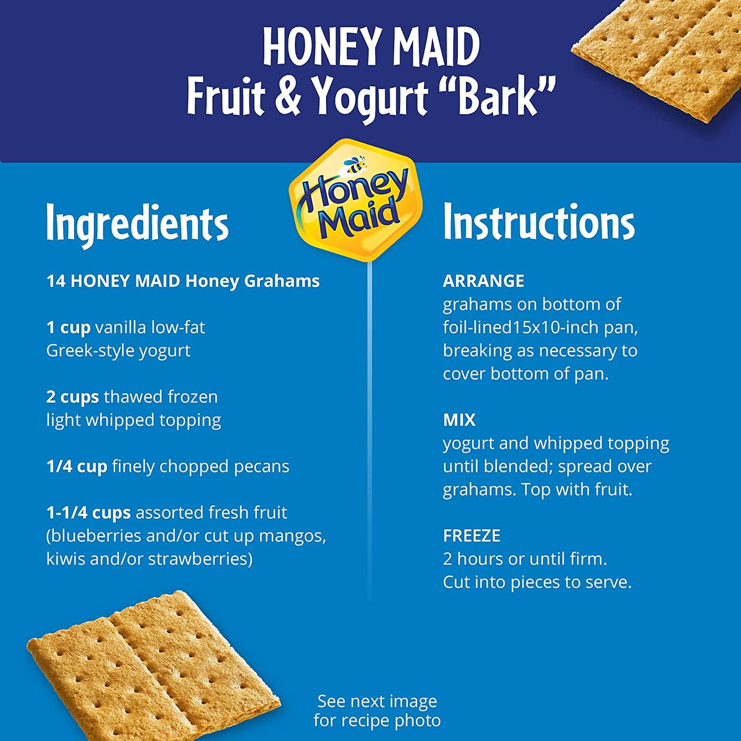 Honey Maid Honey Graham Crackers - Family Size 25.6 oz Box | Buy Now ...