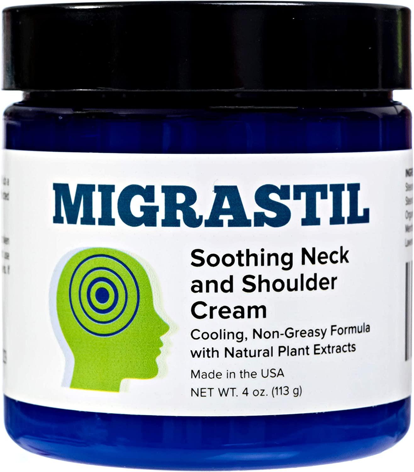 Migrastil Soothing Neck & Shoulder Cream - Fast-Acting Relief for ...