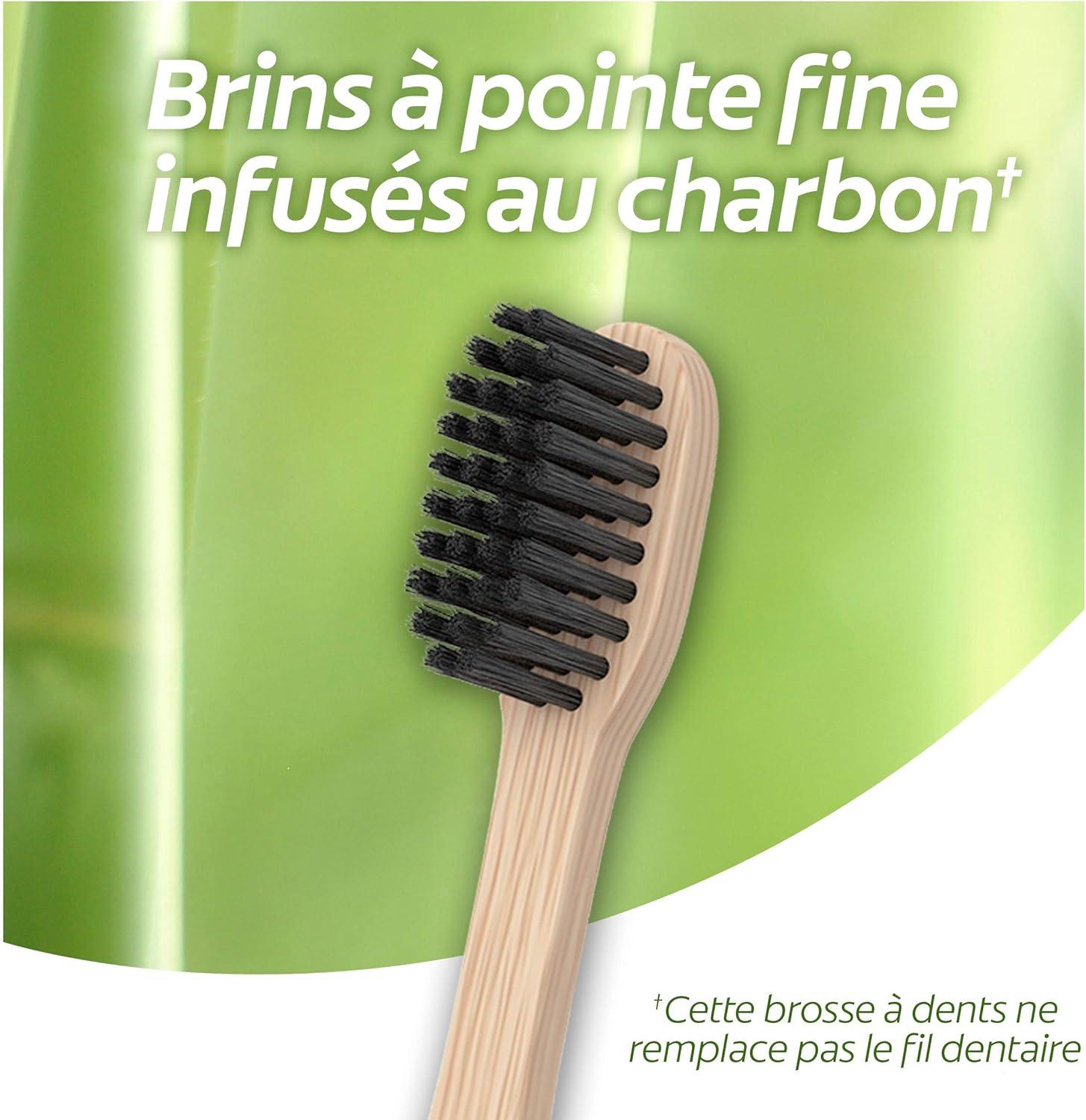 Eco-Friendly Colgate Bamboo Toothbrush with Charcoal - Soft ...