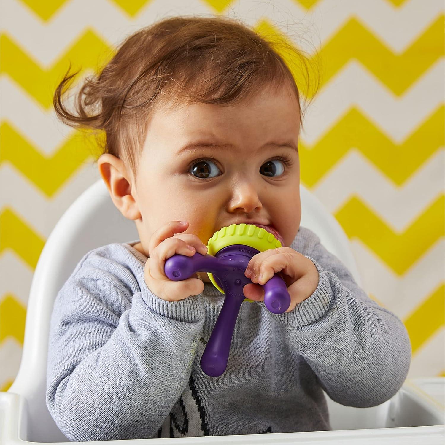 b.box Fresh Food Feeder Pacifier for Toddlers & Kids | Hygienic Cap ...