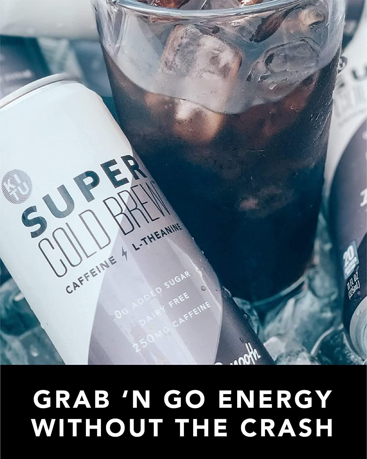 KITU Super Cold Brew Coffee Cans 0g Sugar 0 Calories 11 Fl Oz 12 Pack ...