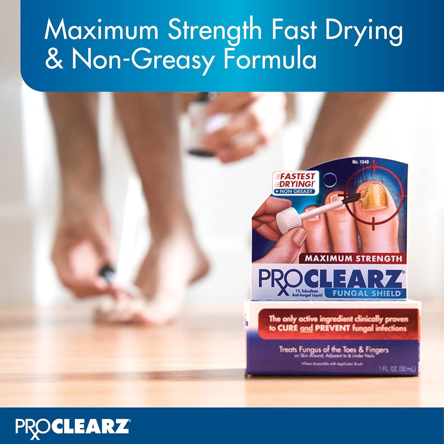 ProClearz Fungal Shield Maximum Strength Brush-On Anti Fungal Liquid ...