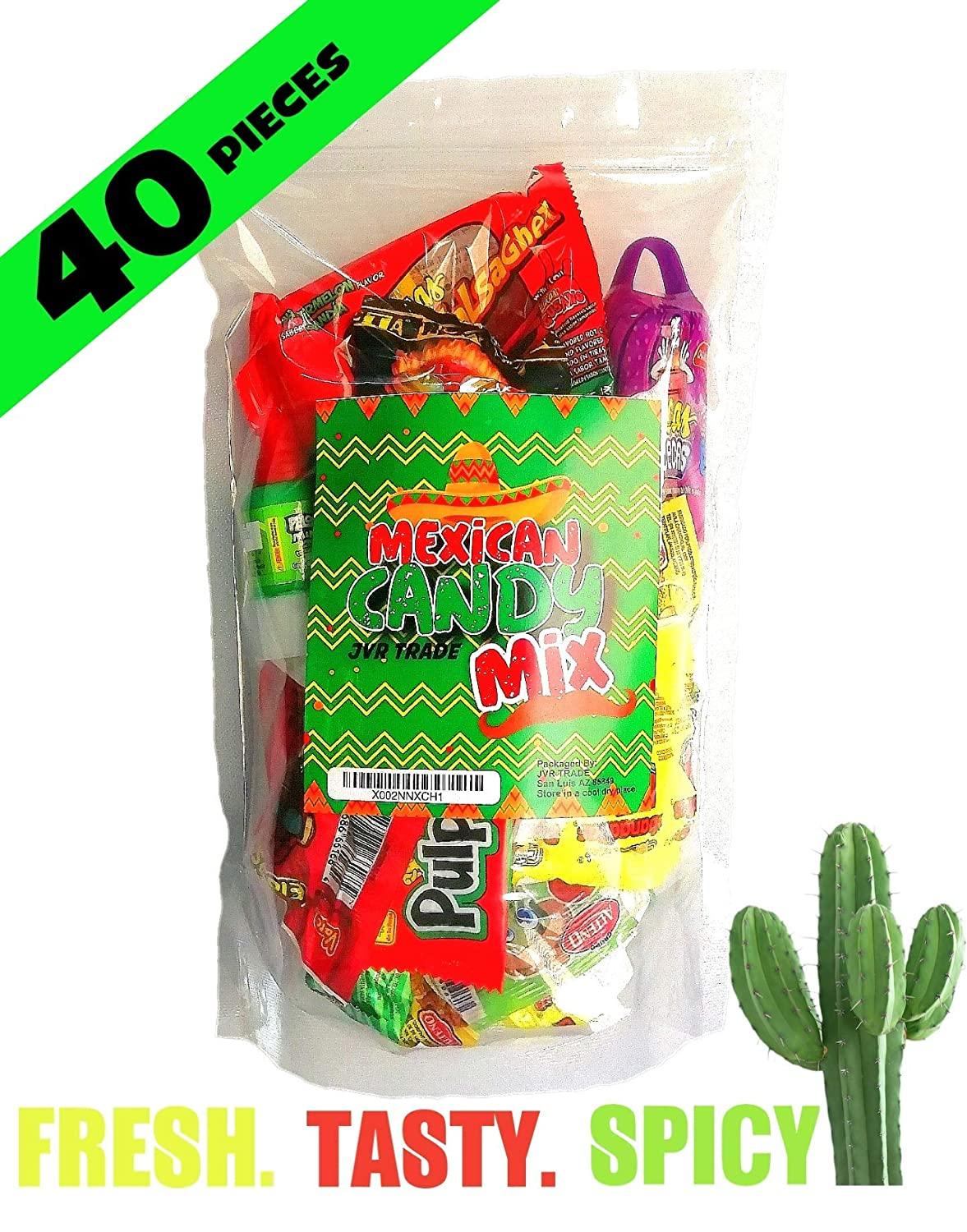 Mexican Candy Mix Assortment - 42 Count Dulces Mexicanos Variety ...