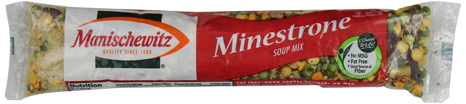 Manischewitz Cello Minestrone Soup Mix 6 Oz (Pack of 24) | Buy Now with ...