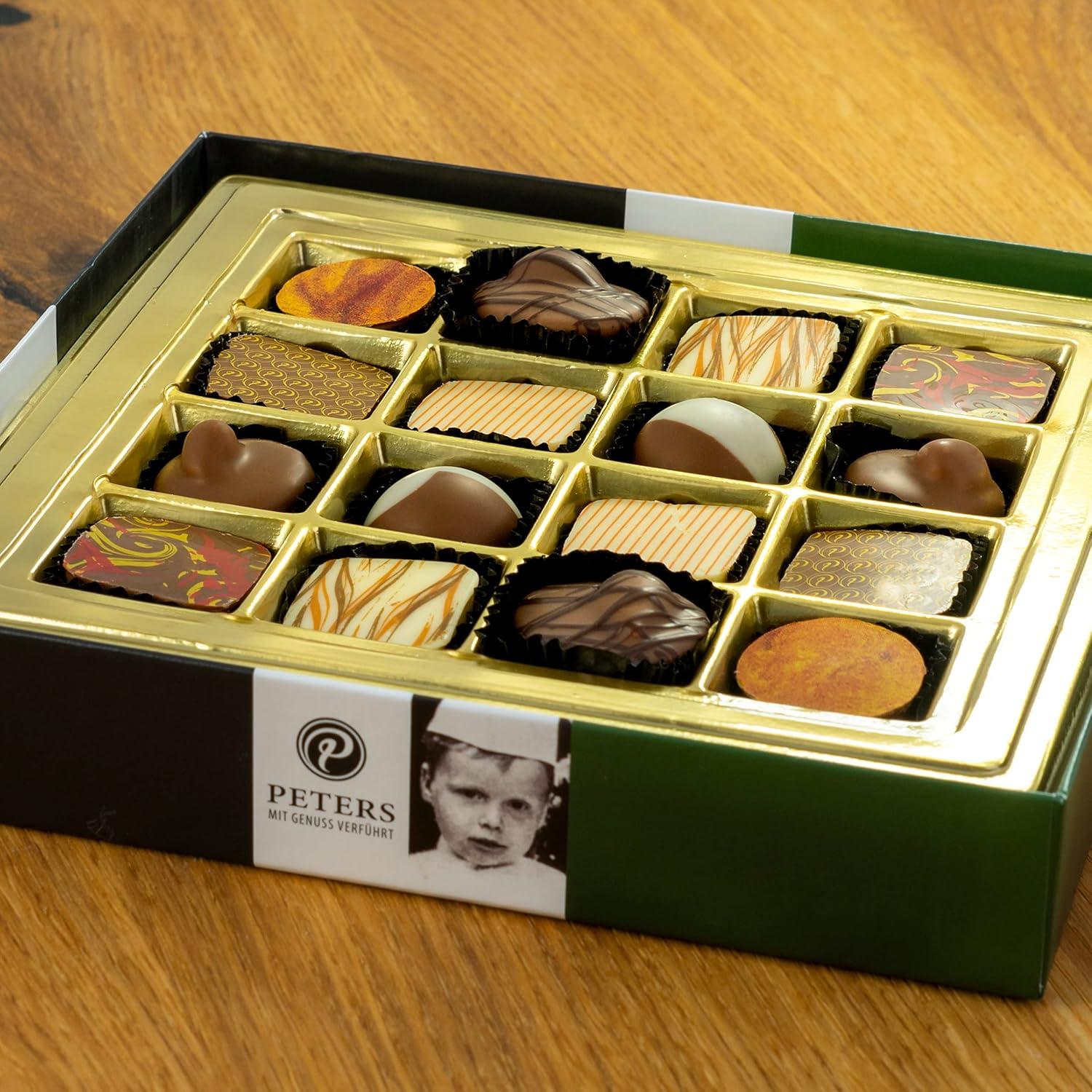 Peters Nougat Variations - Alcohol-Free German Chocolate Pralines ...