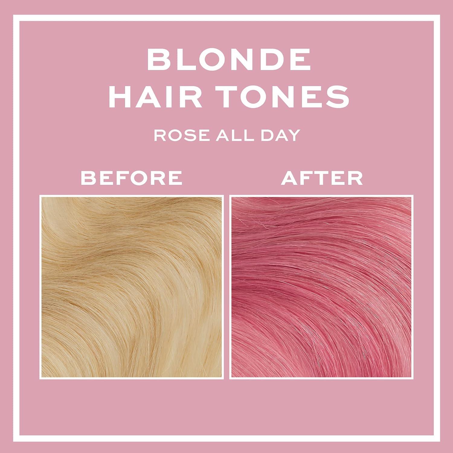 Revolution Haircare London Semi-Permanent Rose All Day Hair Colour ...