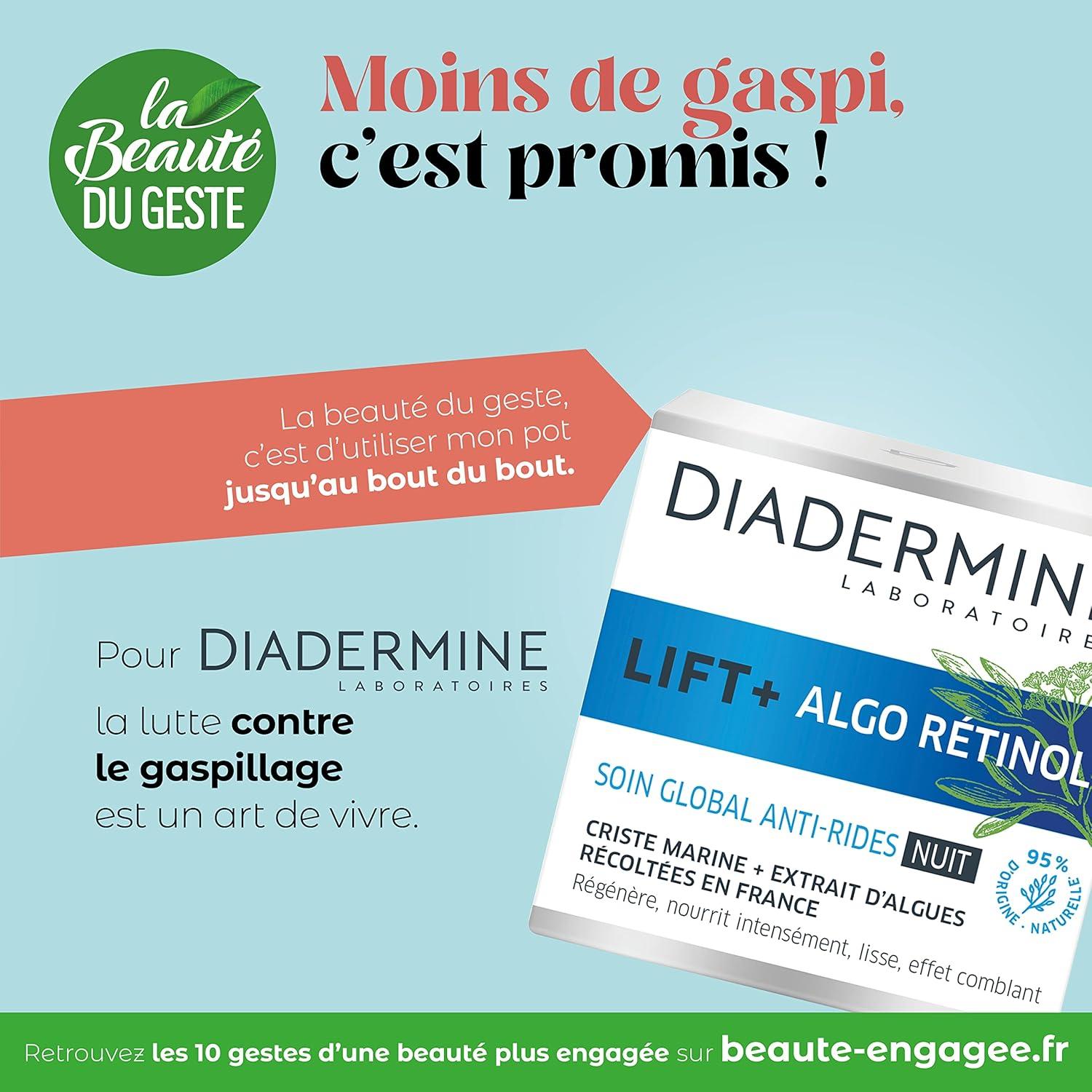 Diadermine - Lift+ Algo Retinol - Anti-Wrinkle Night Cream - Criste ...