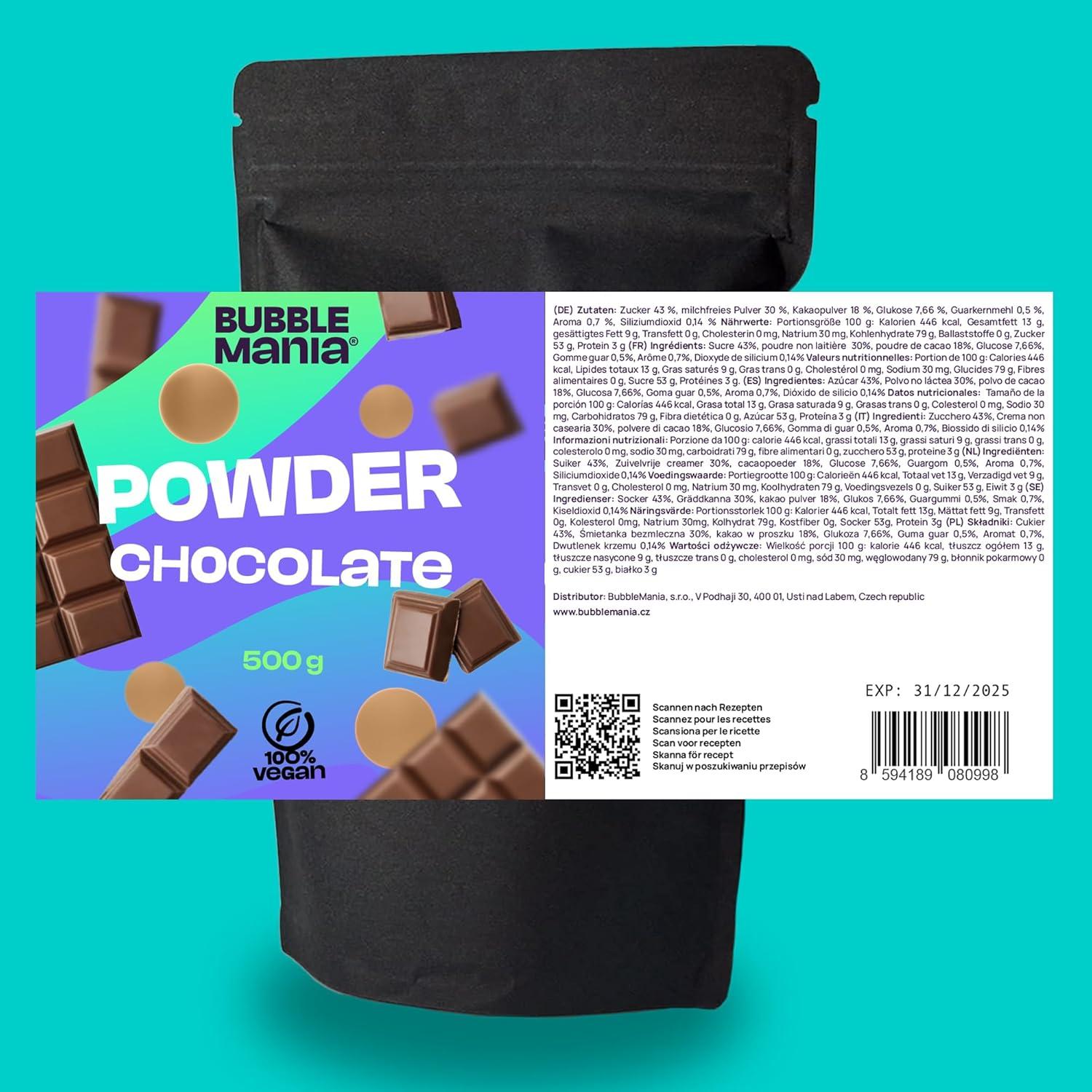 Chocolate Bubble Tea Milk Tea Powder - High Quality Ingredients for ...