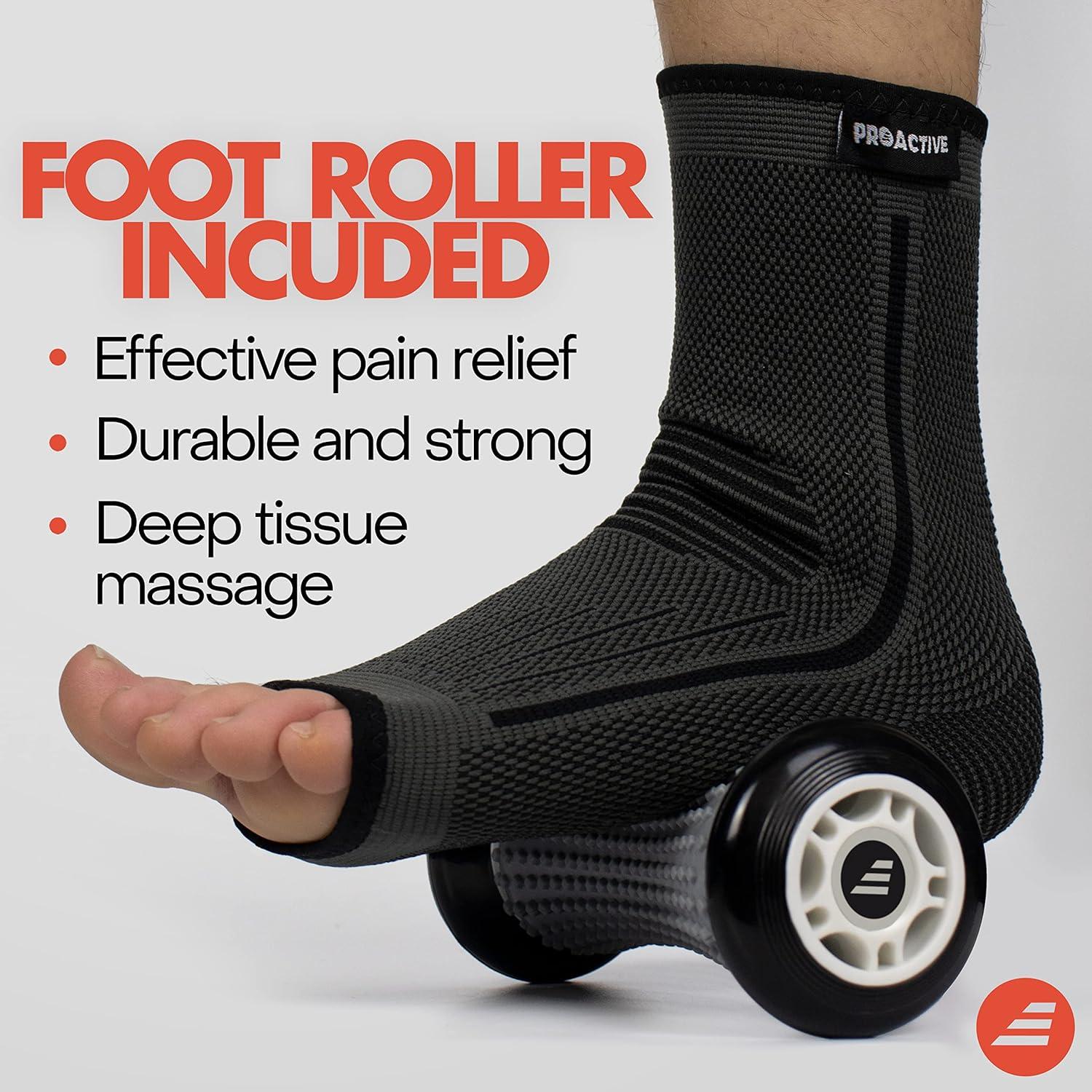 ProActive Plantar Fasciitis Recovery Kit Compression Socks One Pair ...