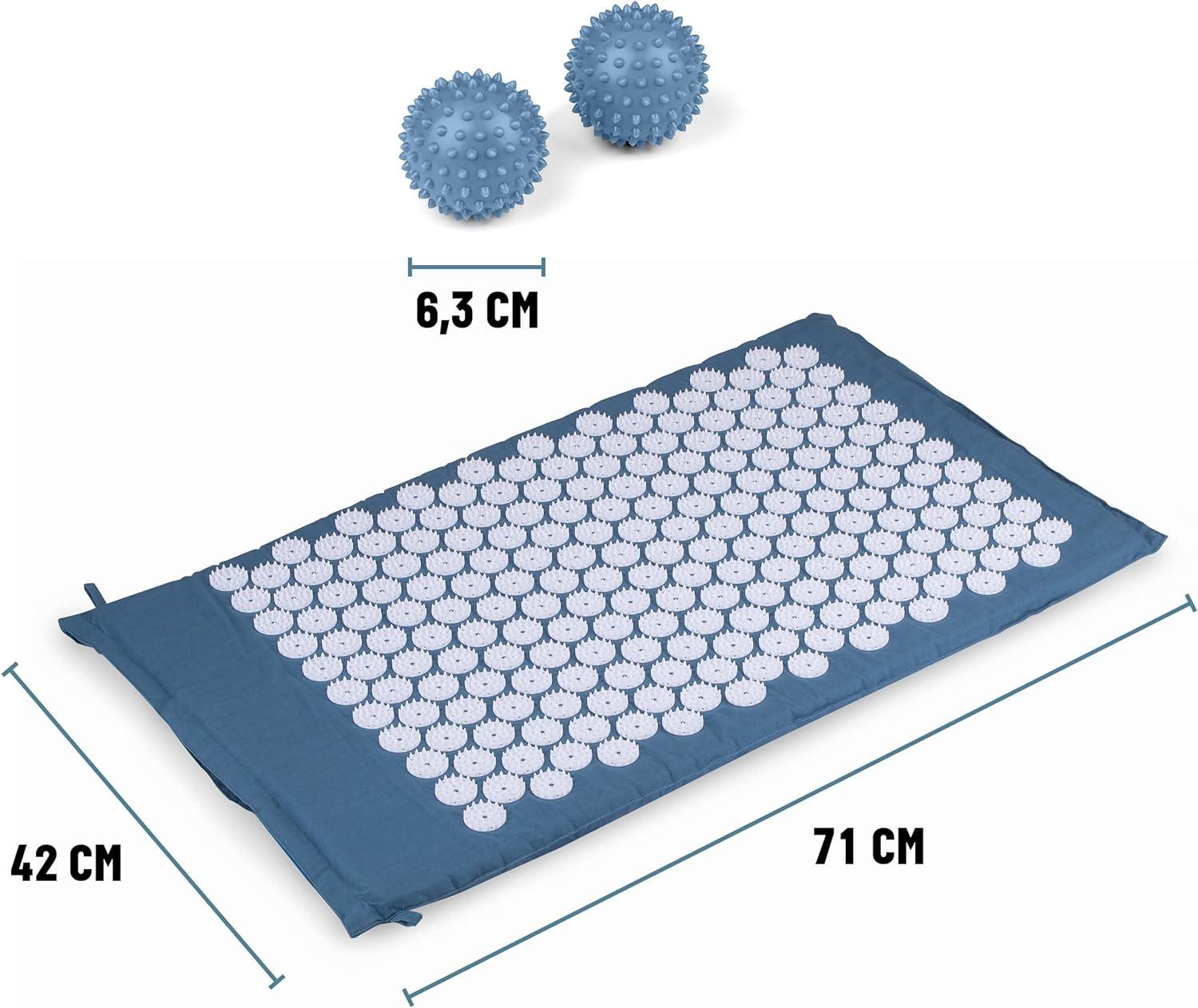 Buy Umbro Acupressure Mat with Pillow | Massage & Acupuncture Mat for ...