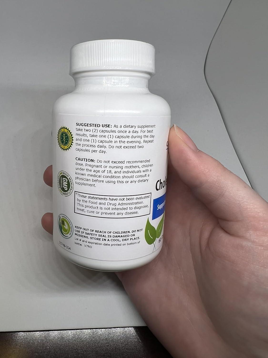 CRYSTAL PEAKS NUTRITION Cholesterol Supplement - 60 Capsules | Buy Now ...