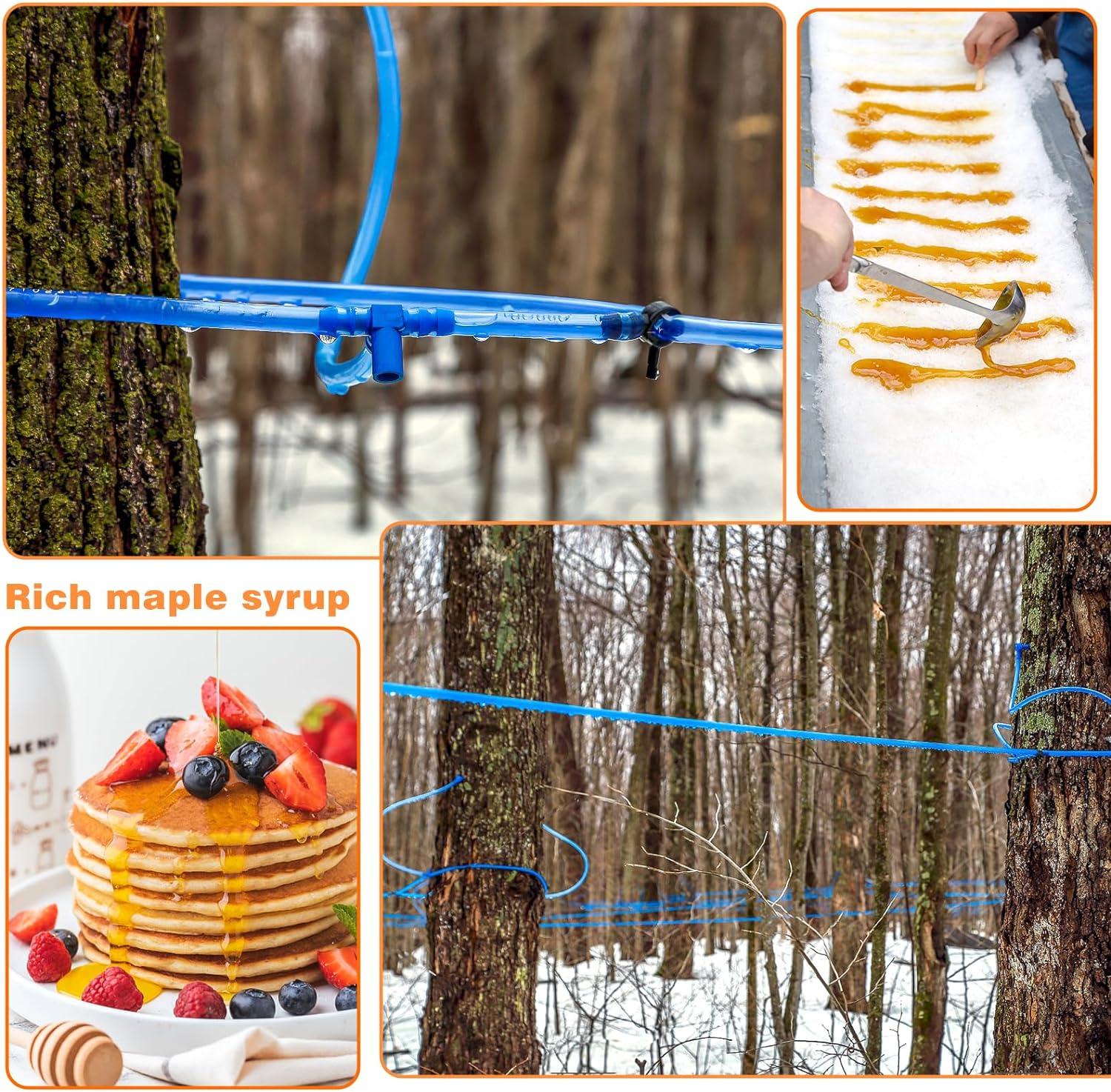 HolyMaji 100FT Maple Syrup Tubing Drop Lines Extractors Food Grade ...